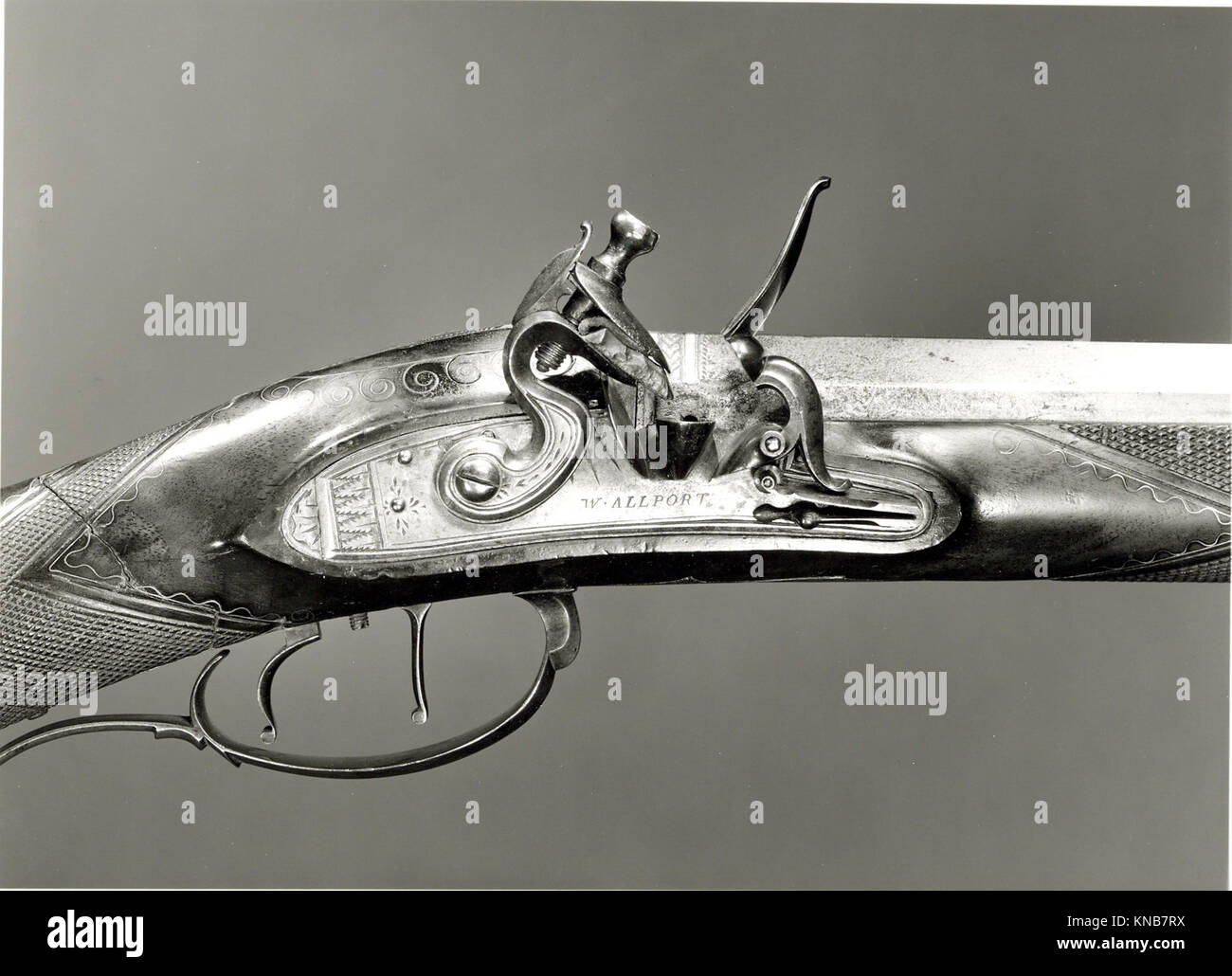 Colonial flintlock rifle hi-res stock photography and images - Alamy