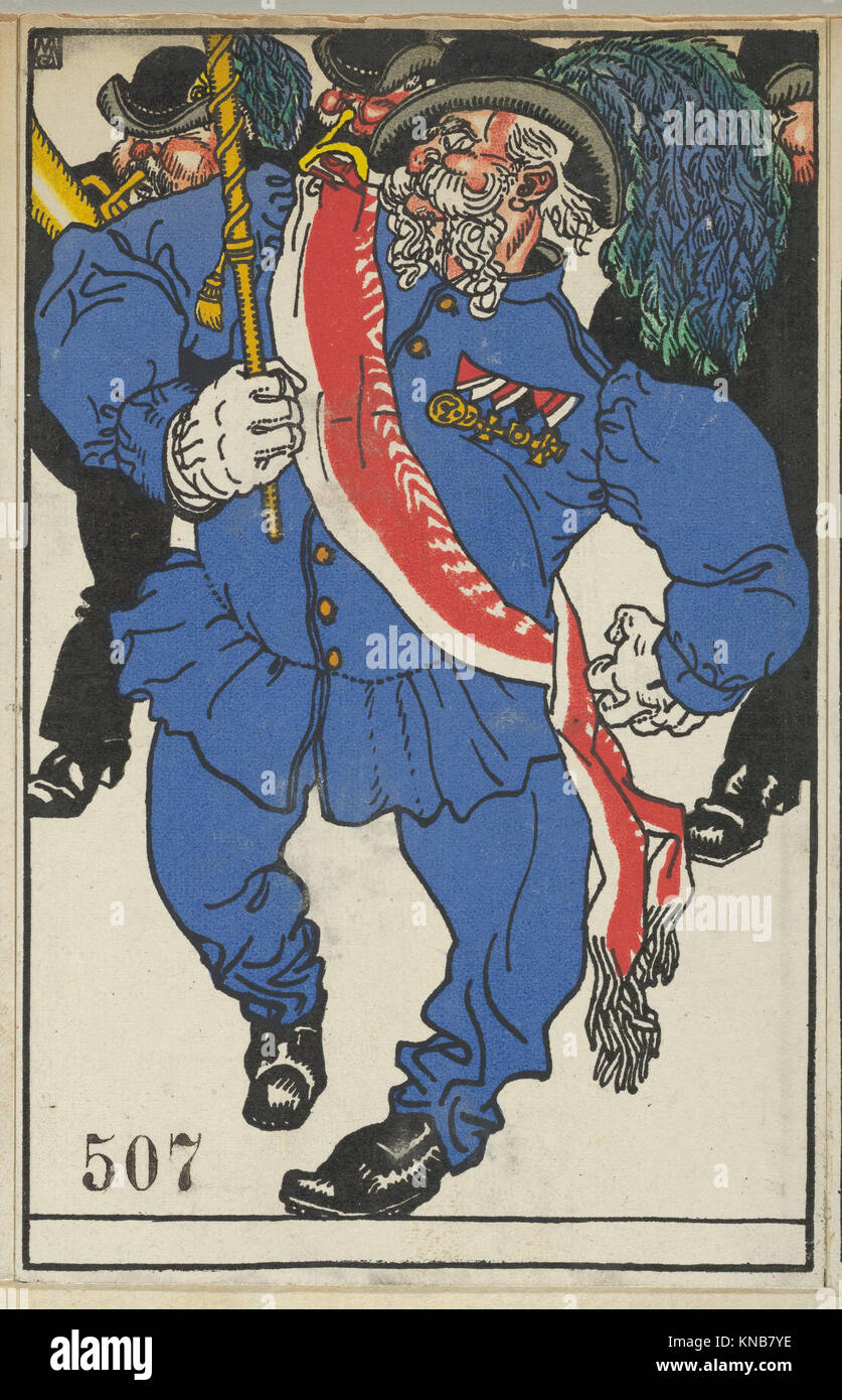 This artwork shows the consecration of flags, highlighting ceremonial ...