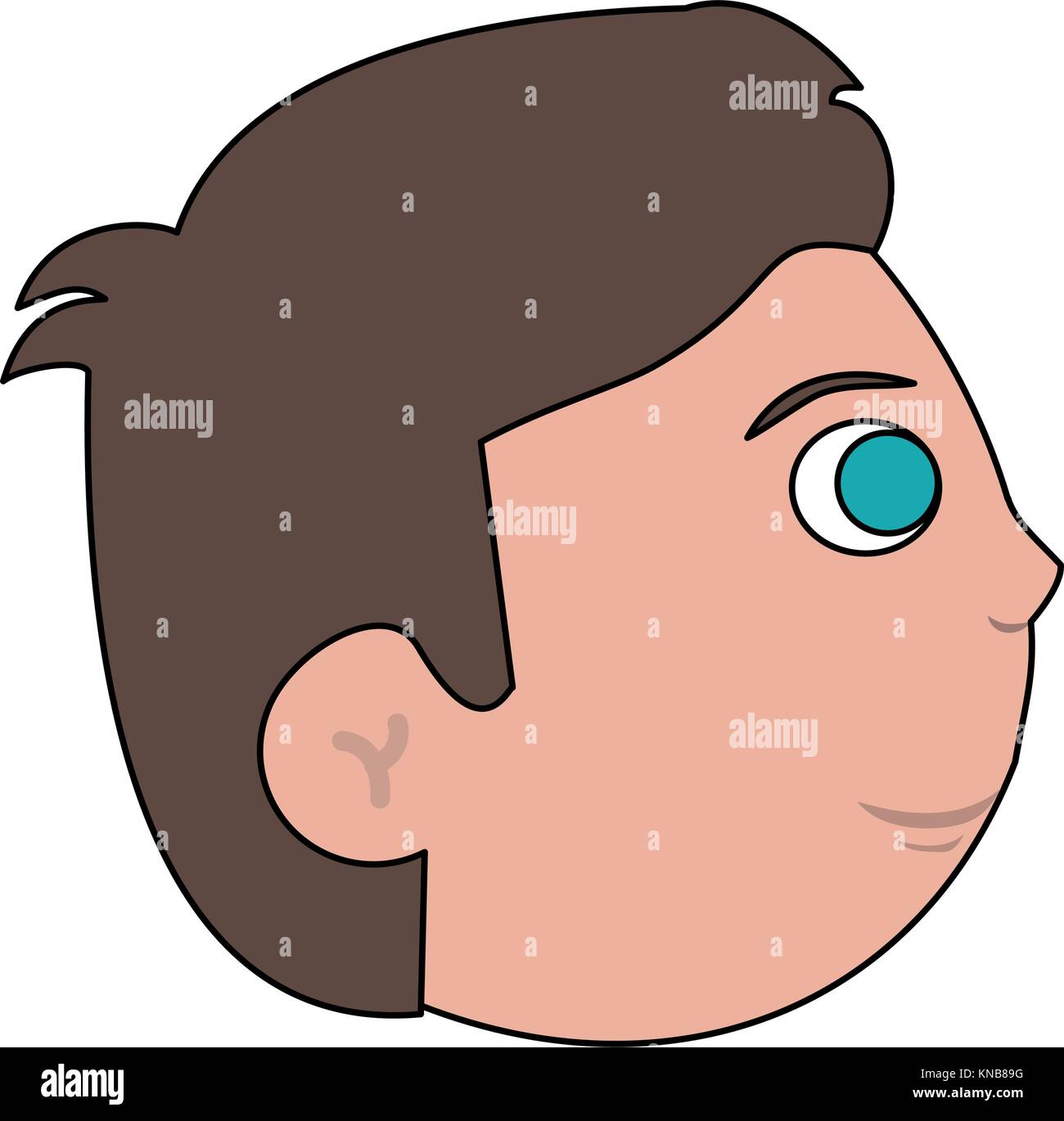 Man face cartoon Stock Vector Image & Art - Alamy
