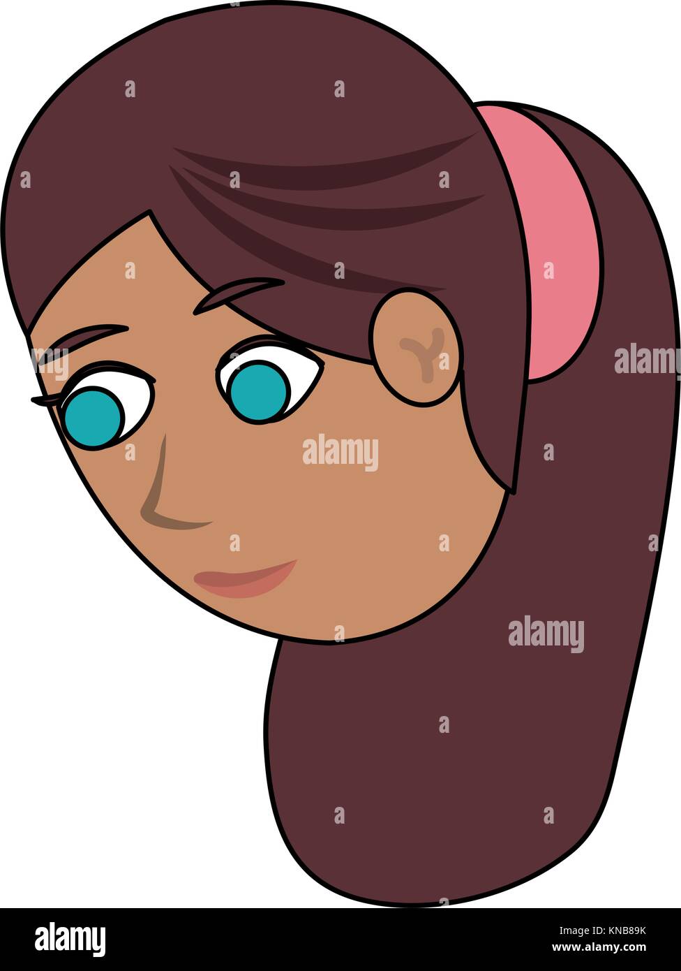 Woman face cartoon Stock Vector Image & Art - Alamy