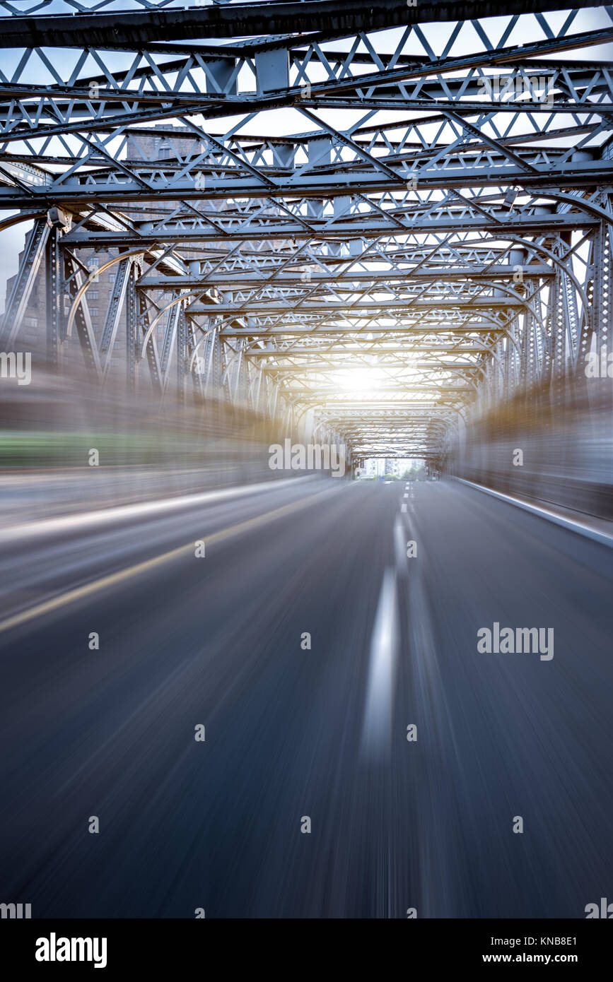 The Waibaidu Bridge in Shanghai,China Stock Photo - Alamy