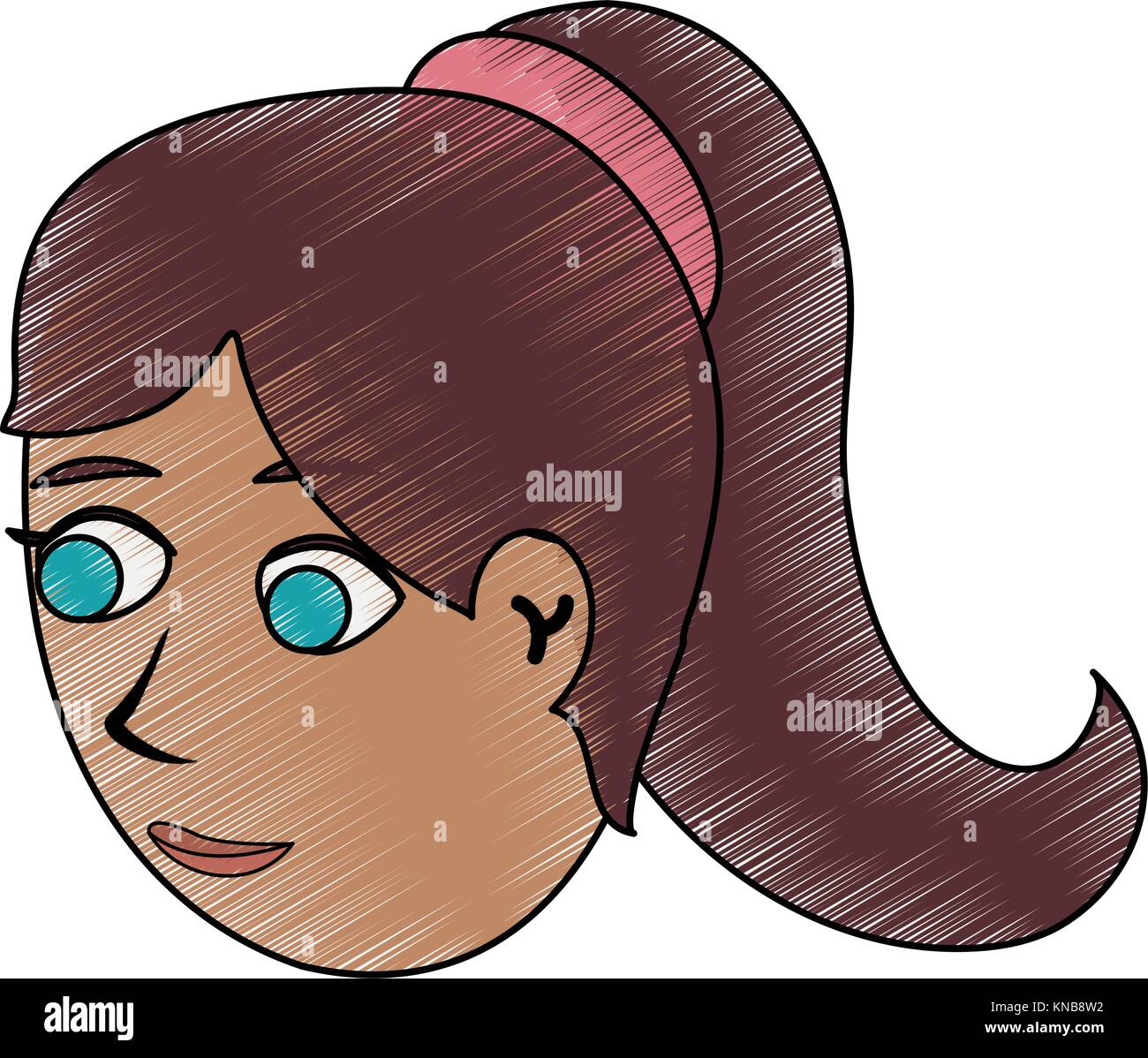 Woman face cartoon Stock Vector Image & Art - Alamy