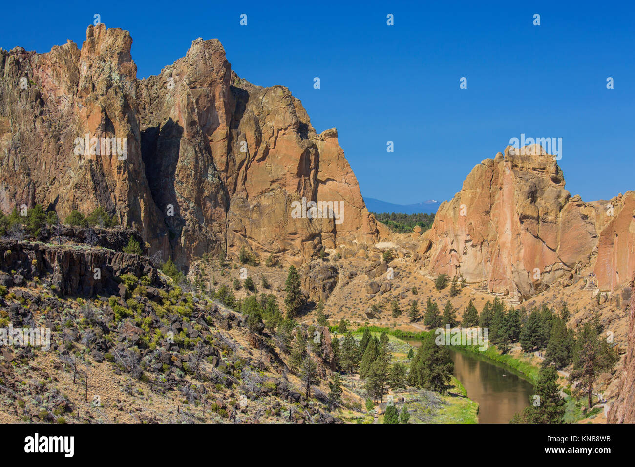 Smith Rock State Park, Redmond, Or Stock Photo - Alamy