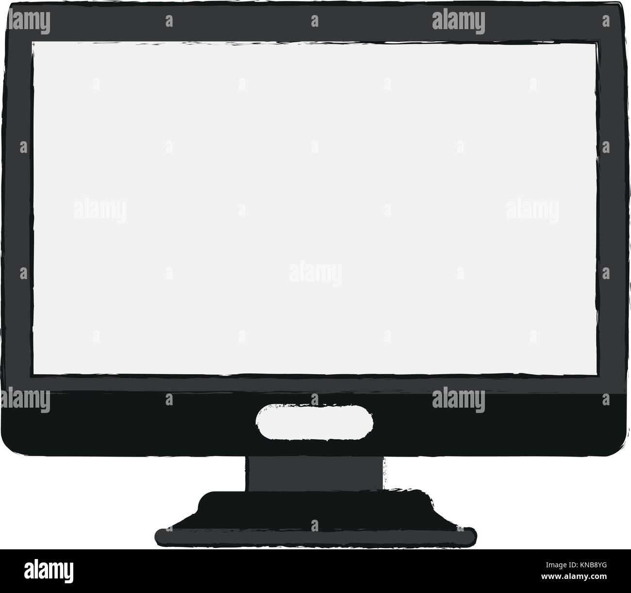 Computer screen monitor Stock Vector Image & Art - Alamy