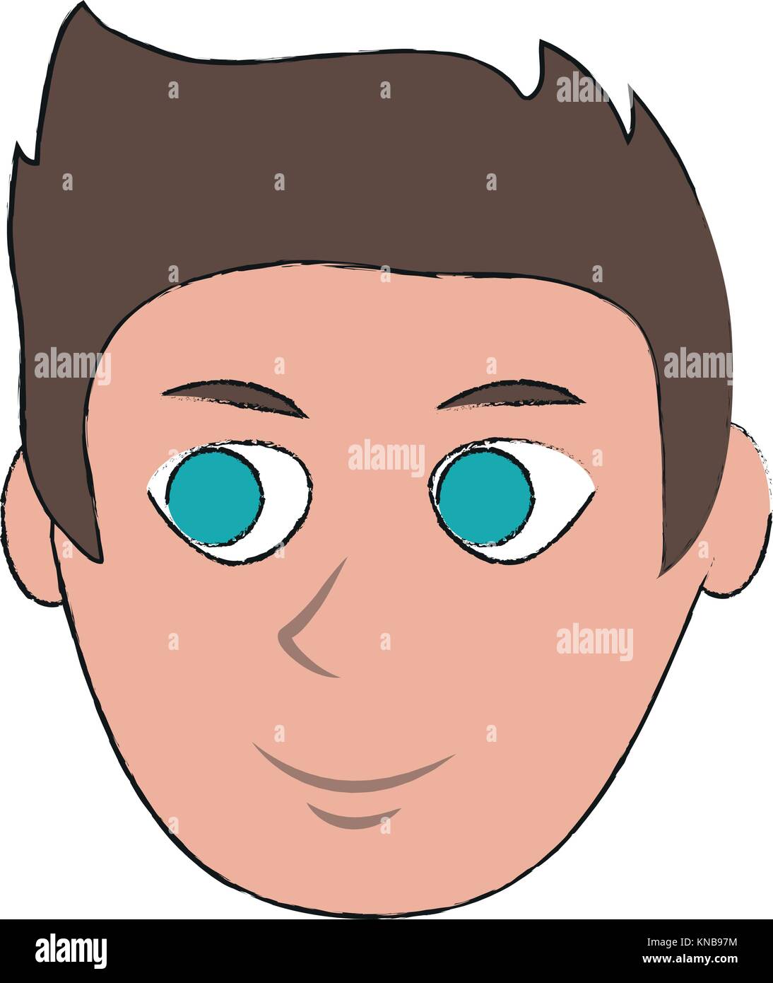 Man face cartoon Stock Vector Image & Art - Alamy