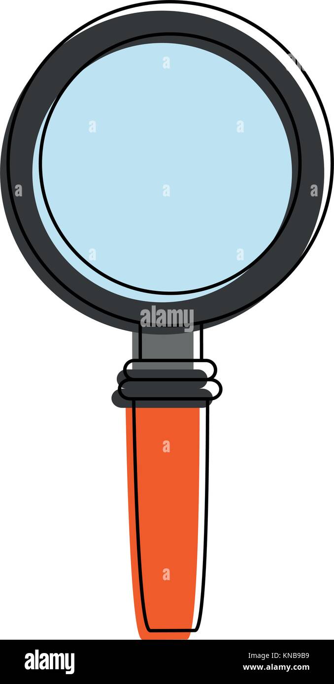 Magnifying glass symbol Stock Vector Image & Art - Alamy