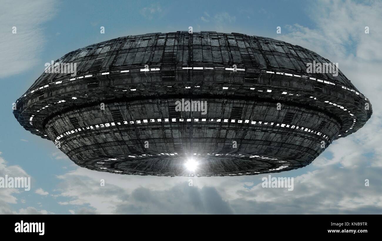 Ufo and sky hi-res stock photography and images - Alamy