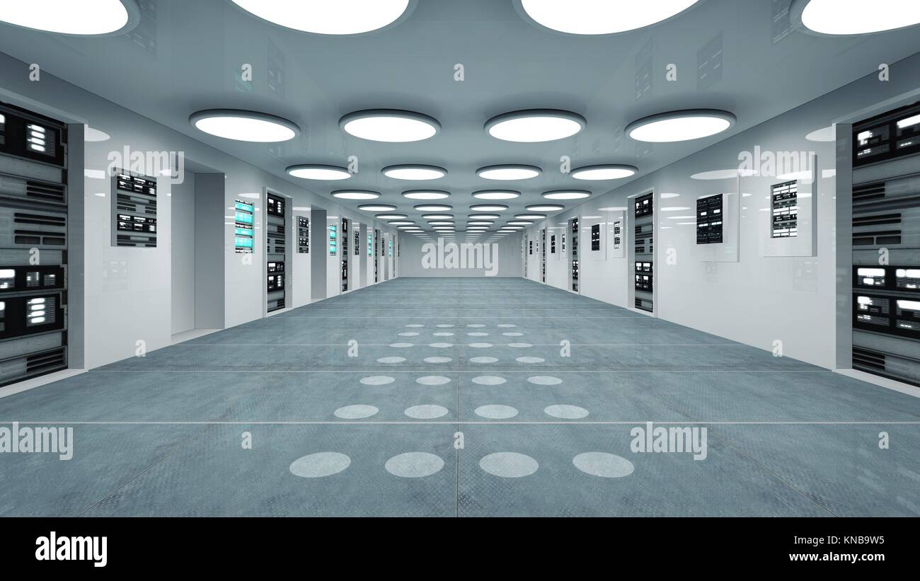 Futuristic corridor hi-res stock photography and images - Alamy
