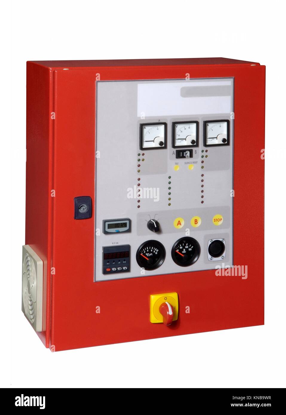 Electric control cabinet Cut Out Stock Images & Pictures - Alamy