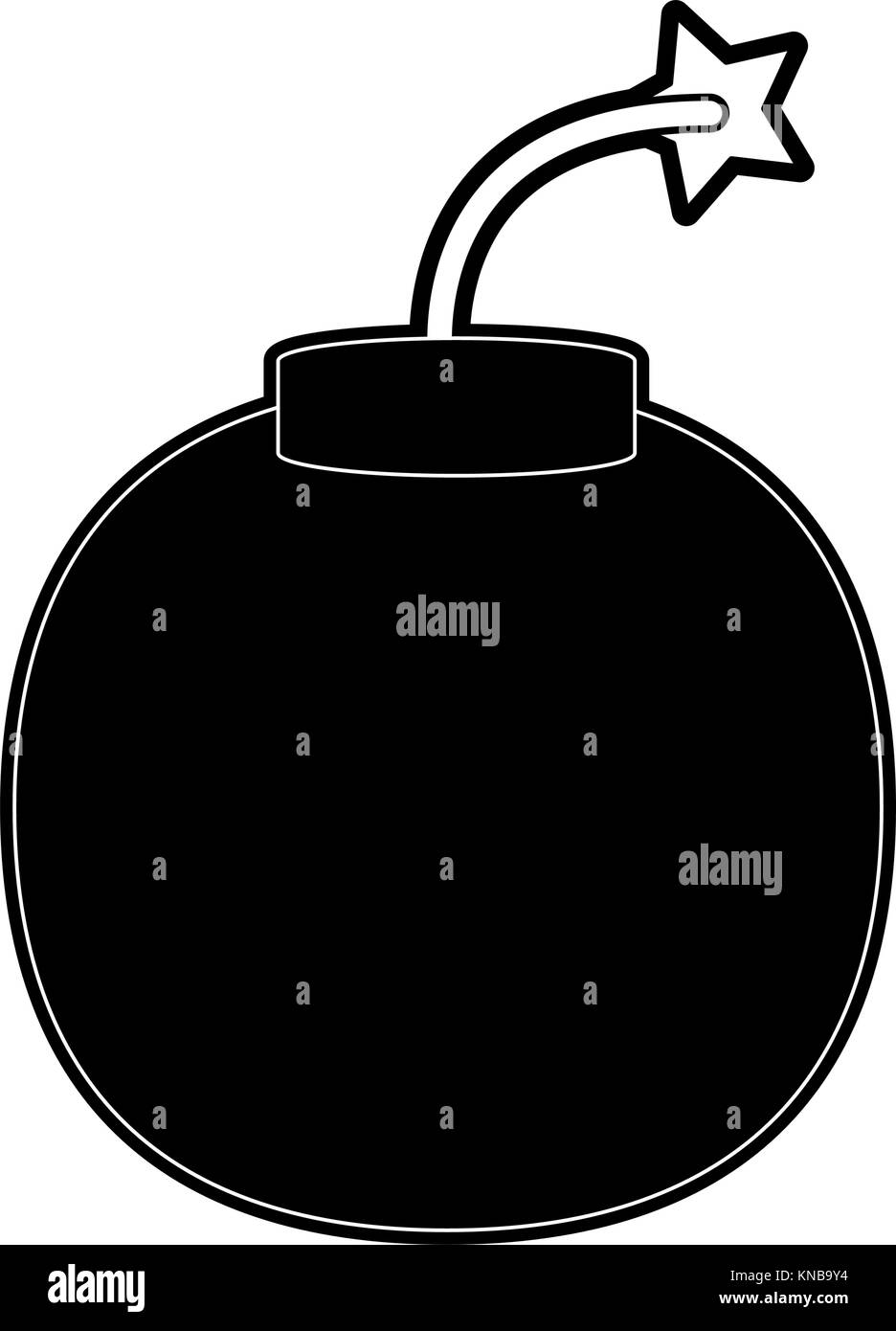 Classic round bomb Stock Vector Image & Art - Alamy