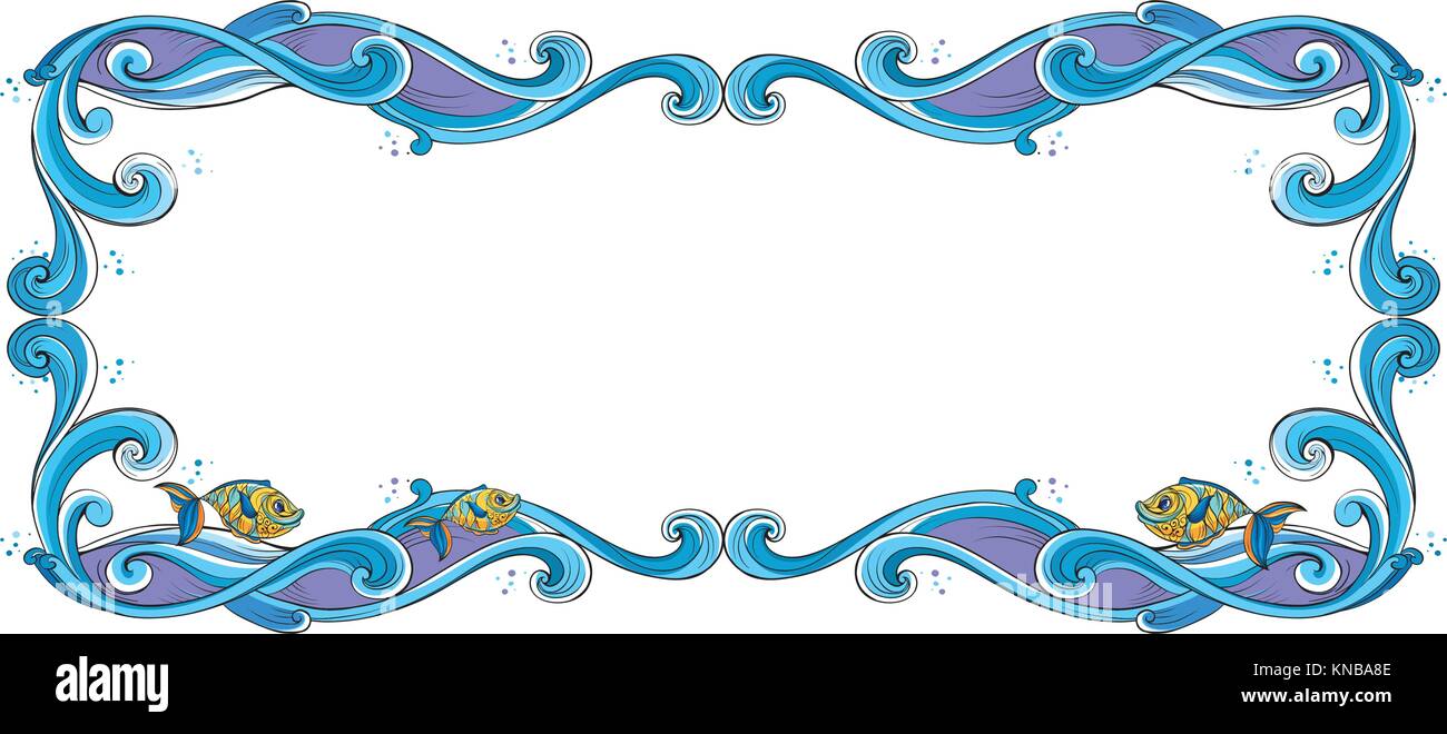 Ocean Page Border