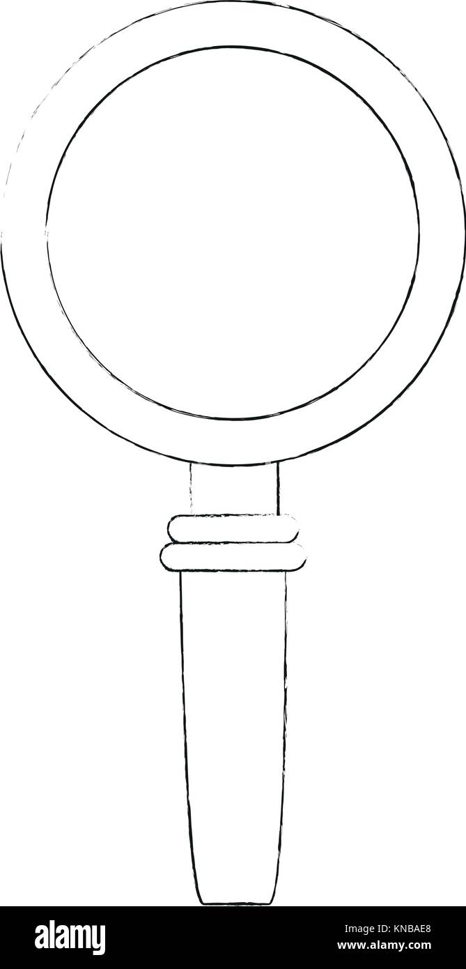 Magnifying glass symbol Stock Vector Image & Art - Alamy