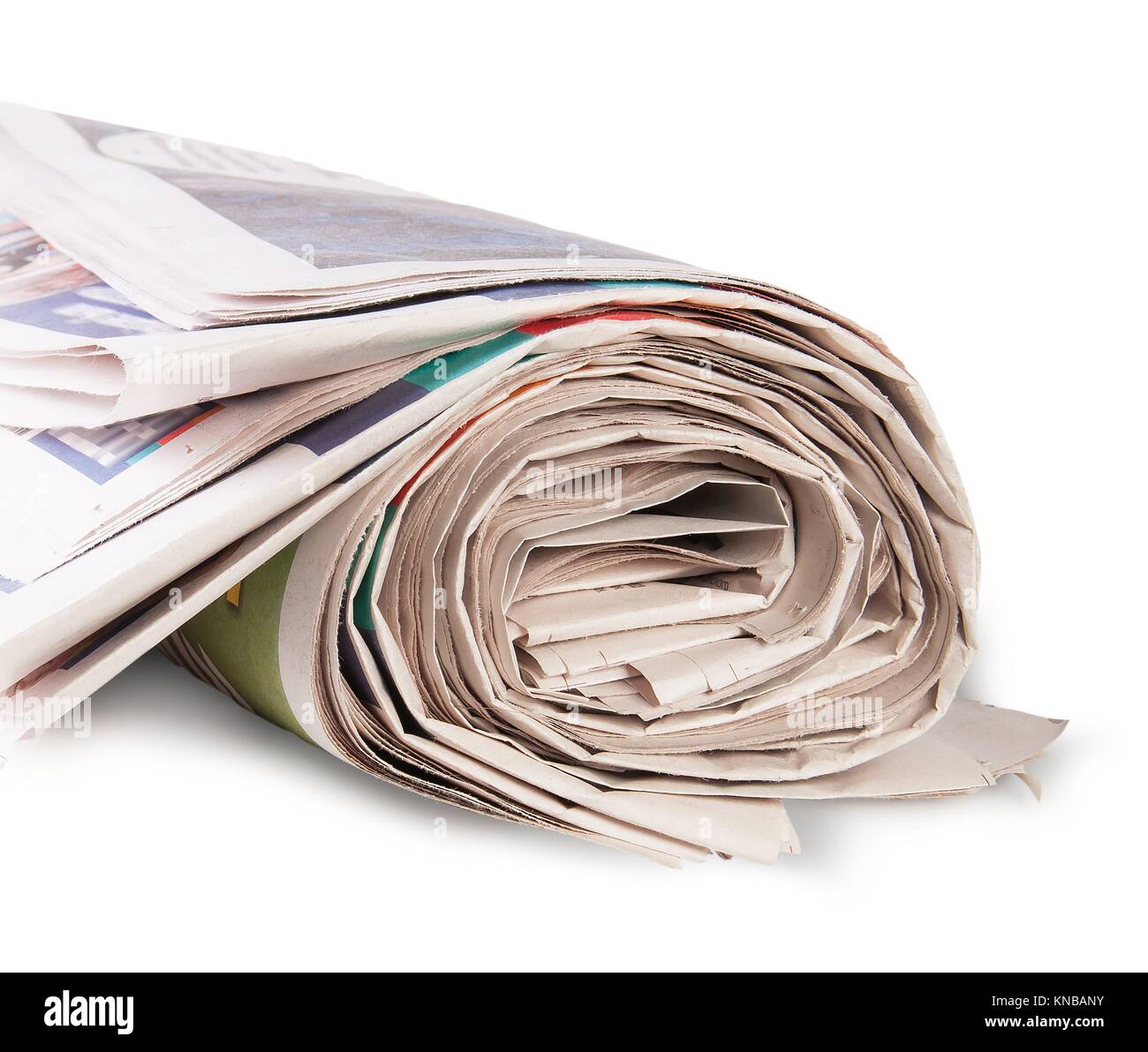 Newspaper Rolled Stock Photos & Newspaper Rolled Stock Images - Alamy