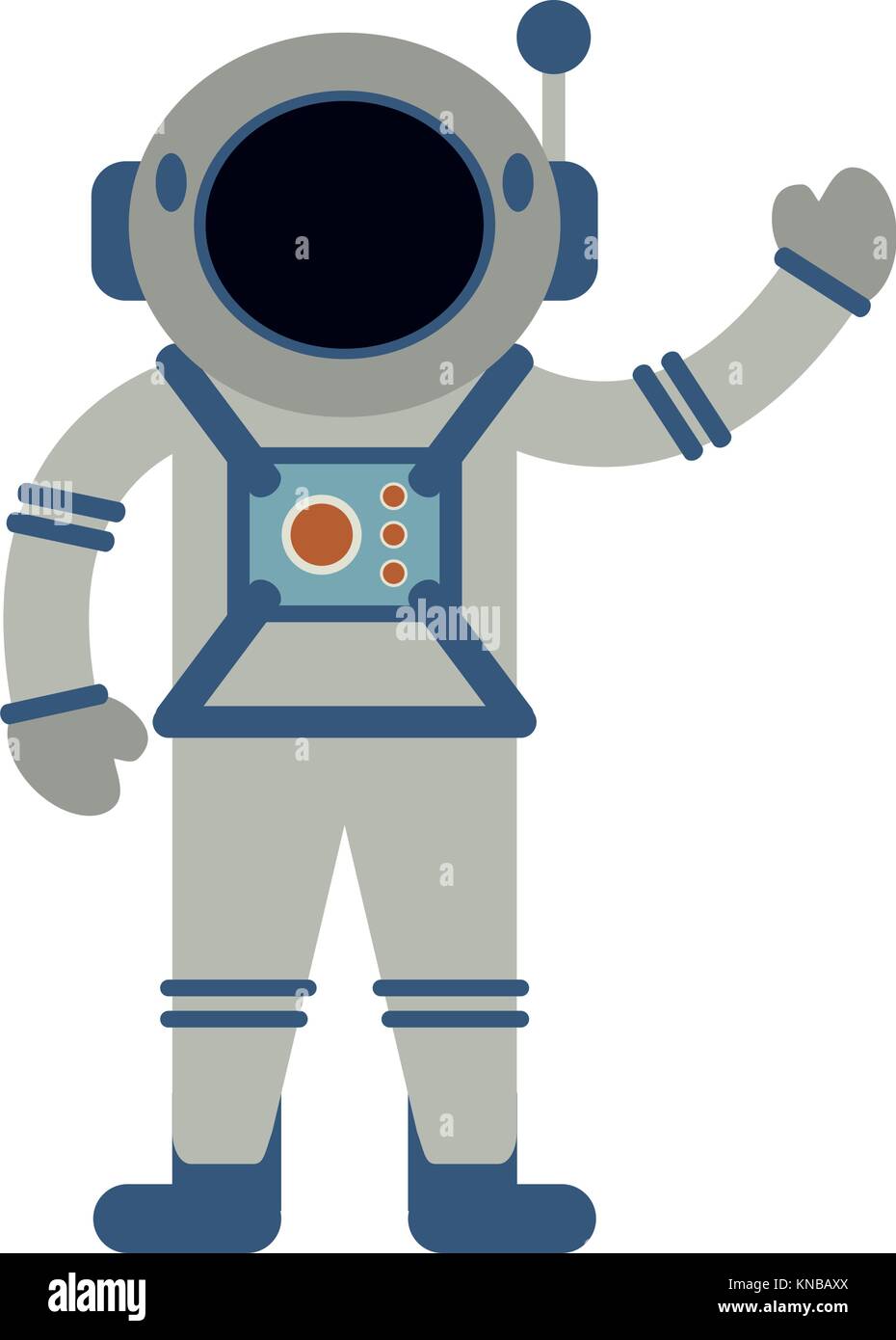Astronaut cartoon isolated Stock Vector Image & Art - Alamy
