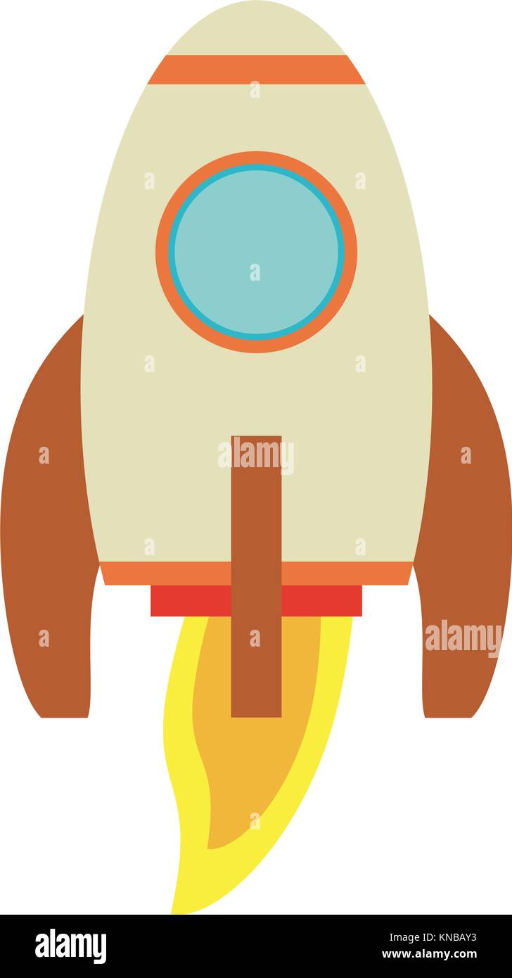Spaceship rocket cartoon Stock Vector Image & Art - Alamy