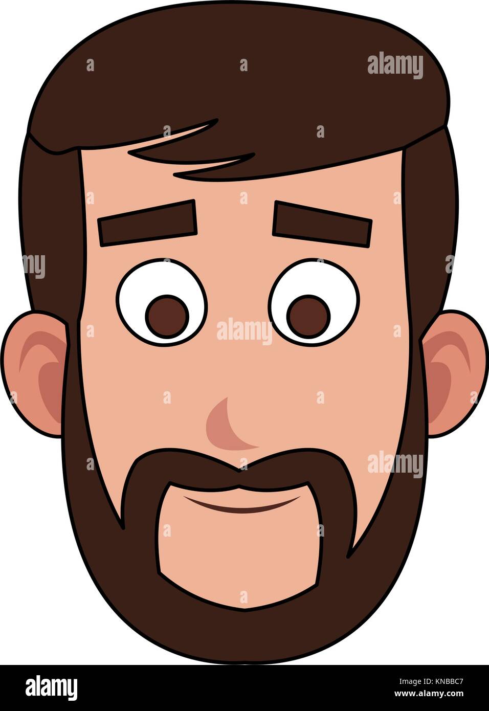 Man face cartoon Stock Vector Image & Art - Alamy