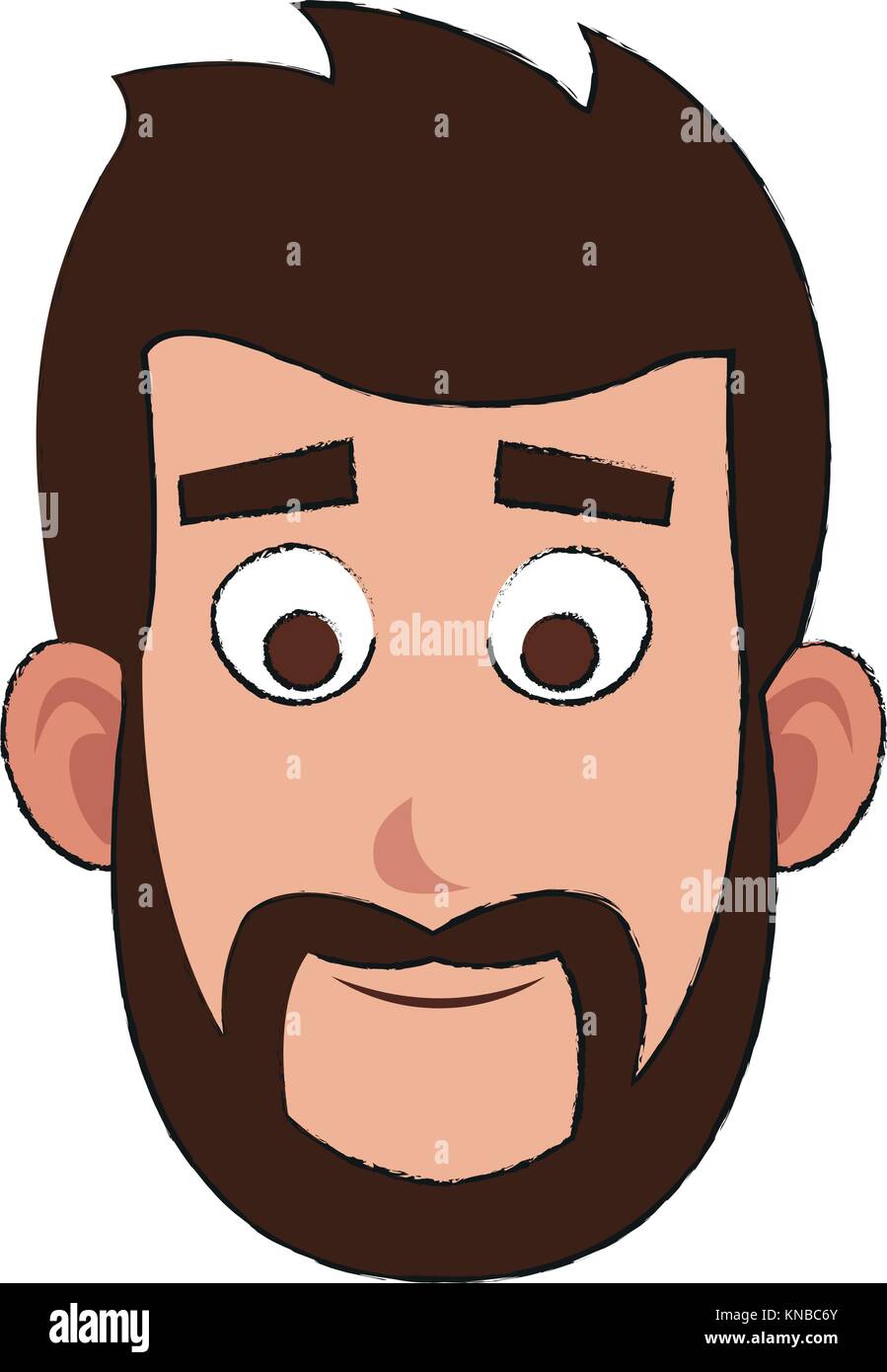 Man face cartoon Stock Vector Image & Art - Alamy