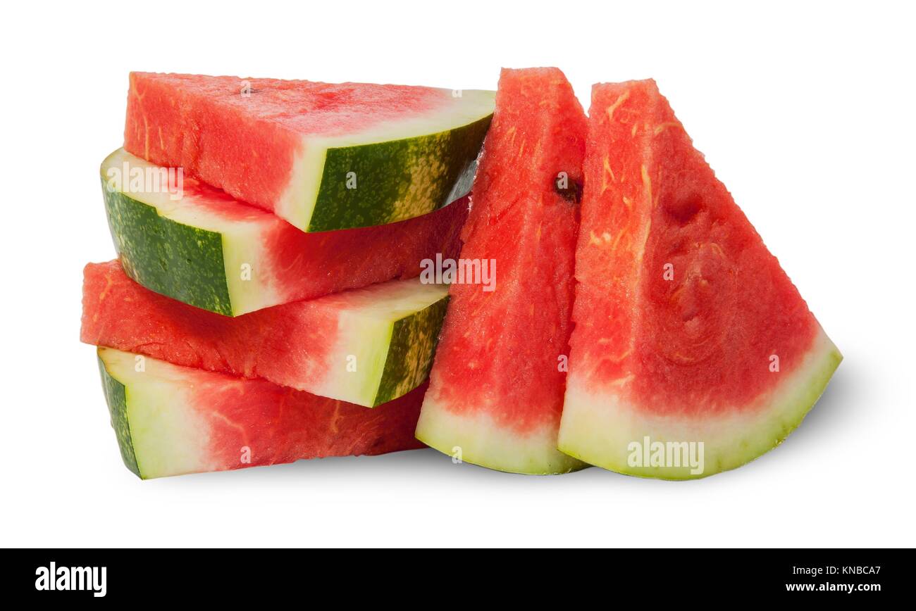 Two pieces of watermelon hi-res stock photography and images - Alamy