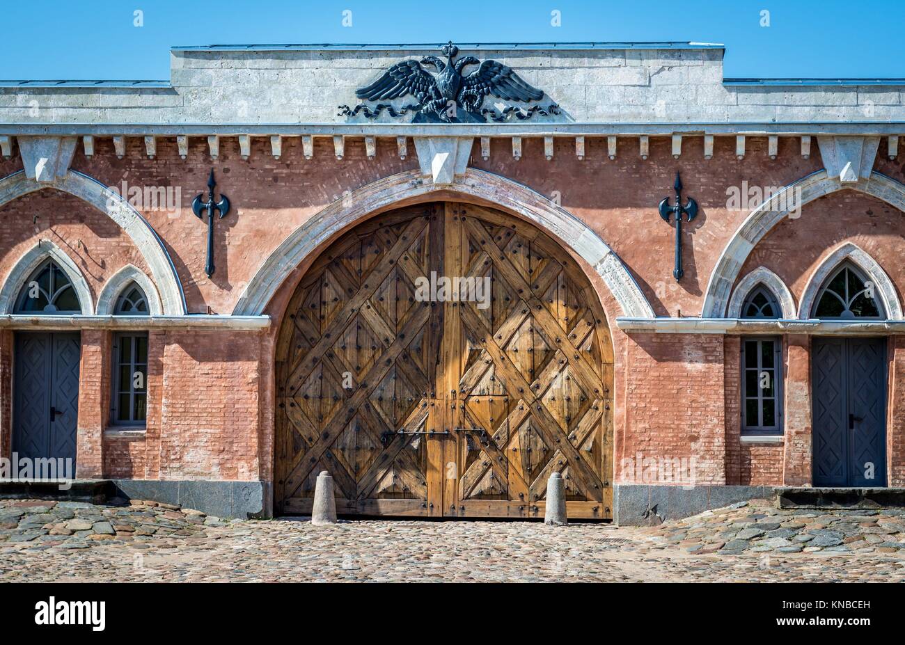 Nikolai (Nicholas) Gate in Daugavpils Fortress also called Dinaburg ...