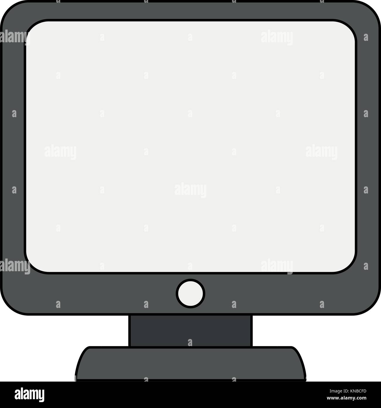 Computer screen monitor Stock Vector Image & Art - Alamy