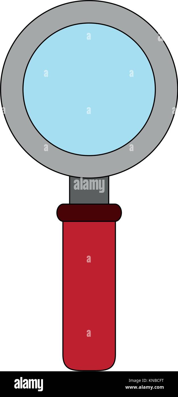 Magnifying glass symbol Stock Vector Image & Art - Alamy