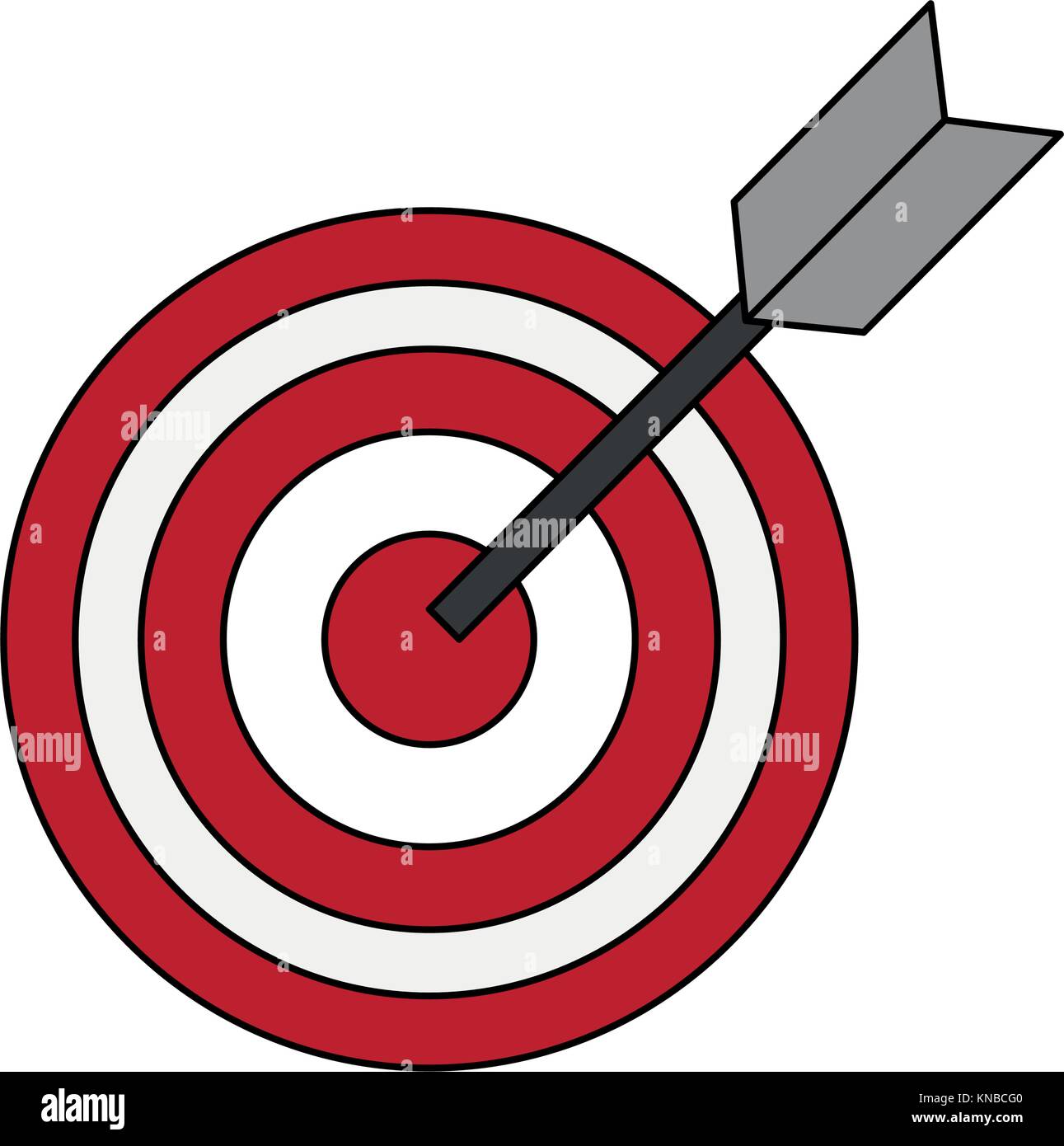Target dartboard symbol Stock Vector Image & Art - Alamy
