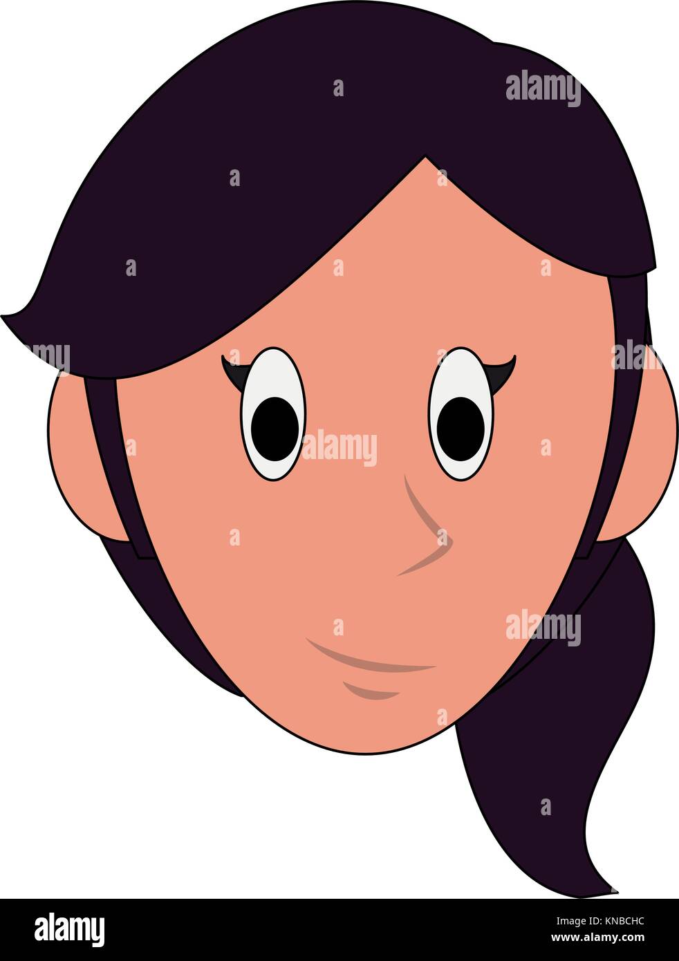 Woman face cartoon Stock Vector Image & Art - Alamy