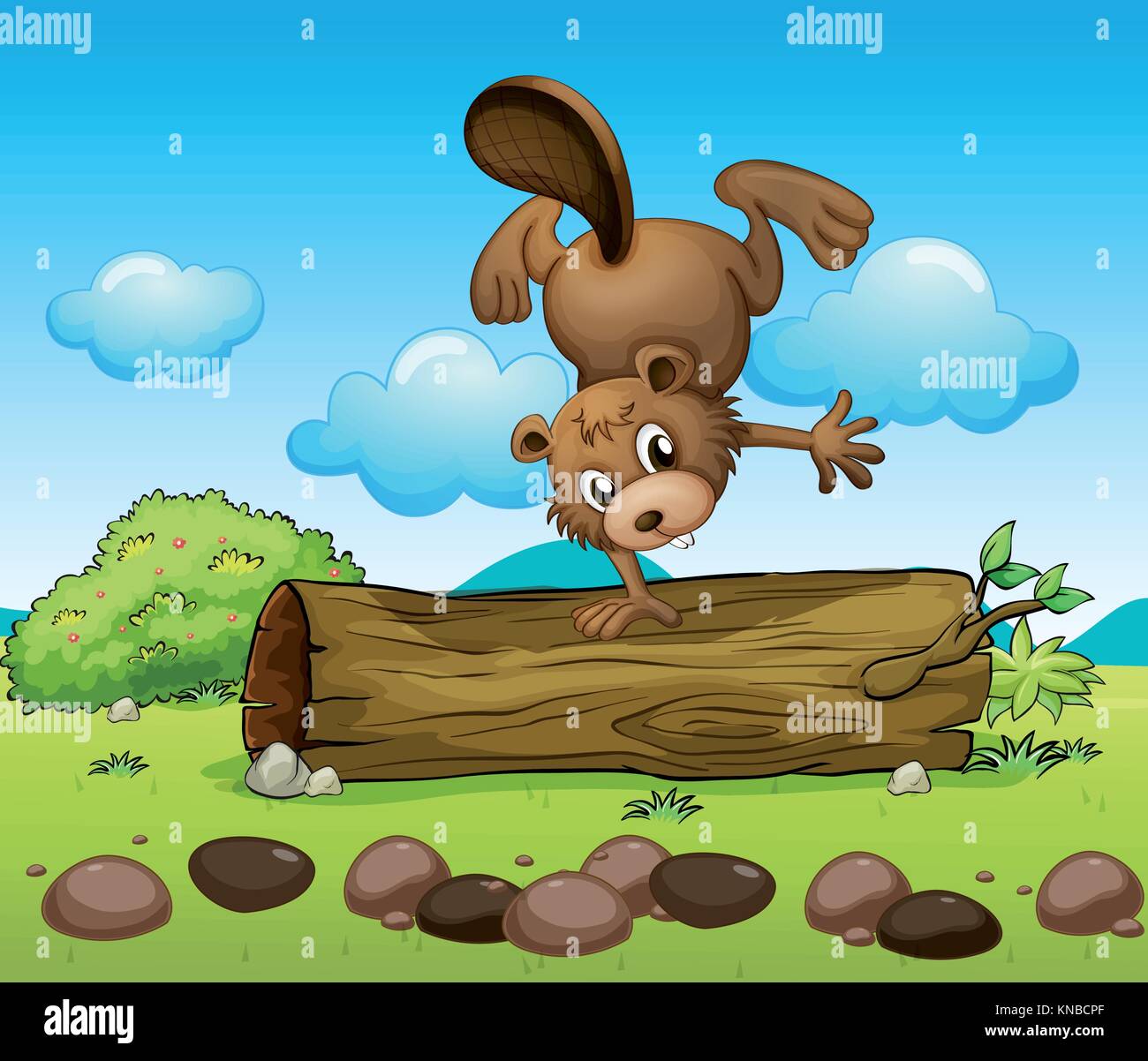 Leave it to beaver Stock Vector Images - Alamy
