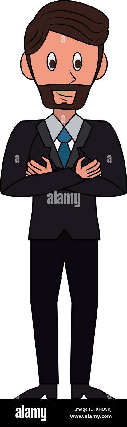 Businessman avatar cartoon Stock Vector Image & Art - Alamy