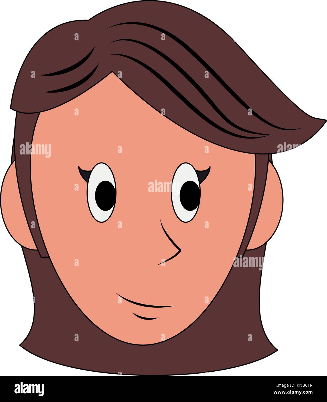 Woman face cartoon Stock Vector Image & Art - Alamy