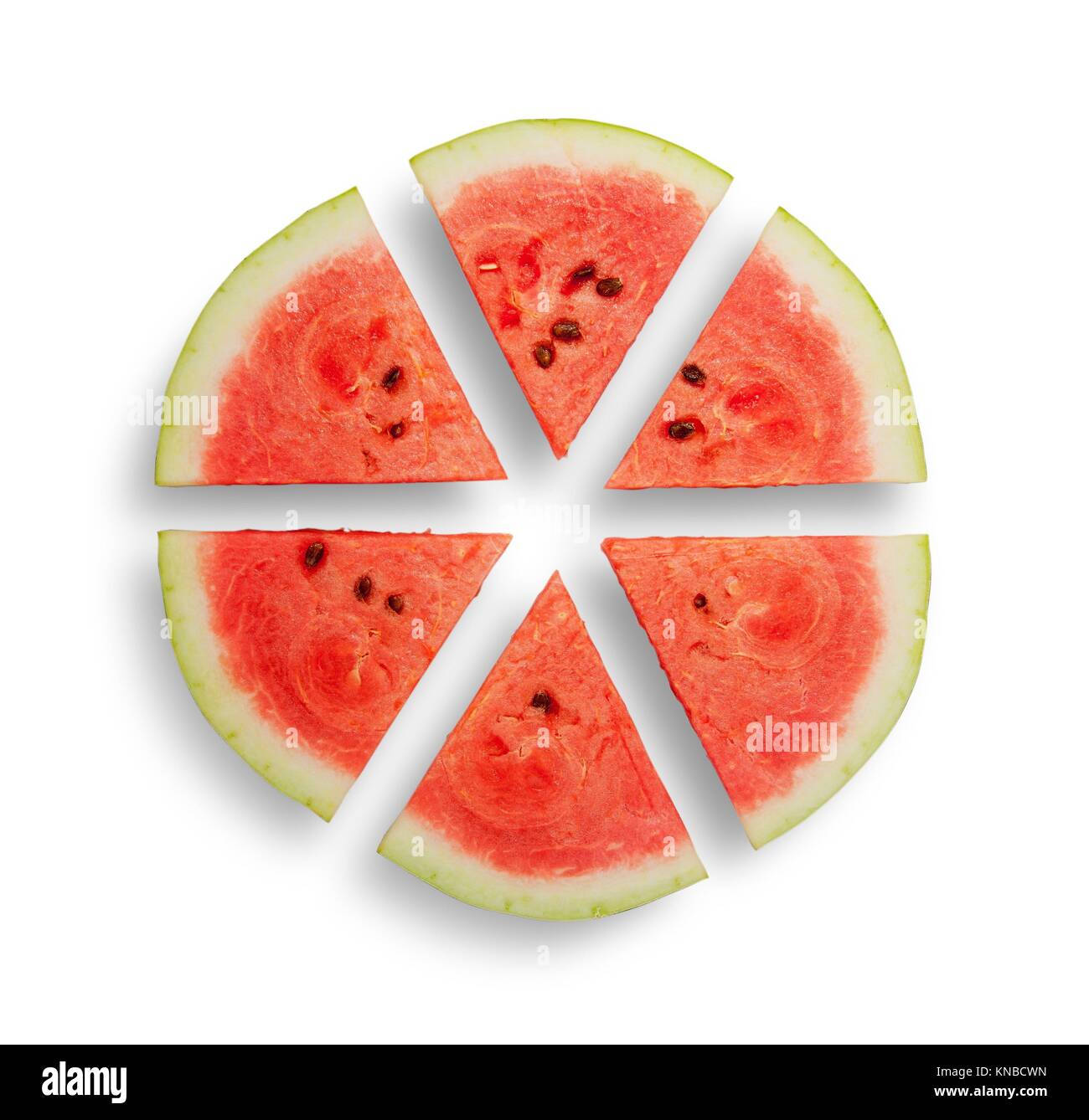 Watermelon cut Cut Out Stock Images & Pictures - Alamy