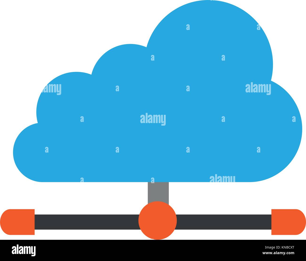 Cloud computing symbol Stock Vector Image & Art - Alamy