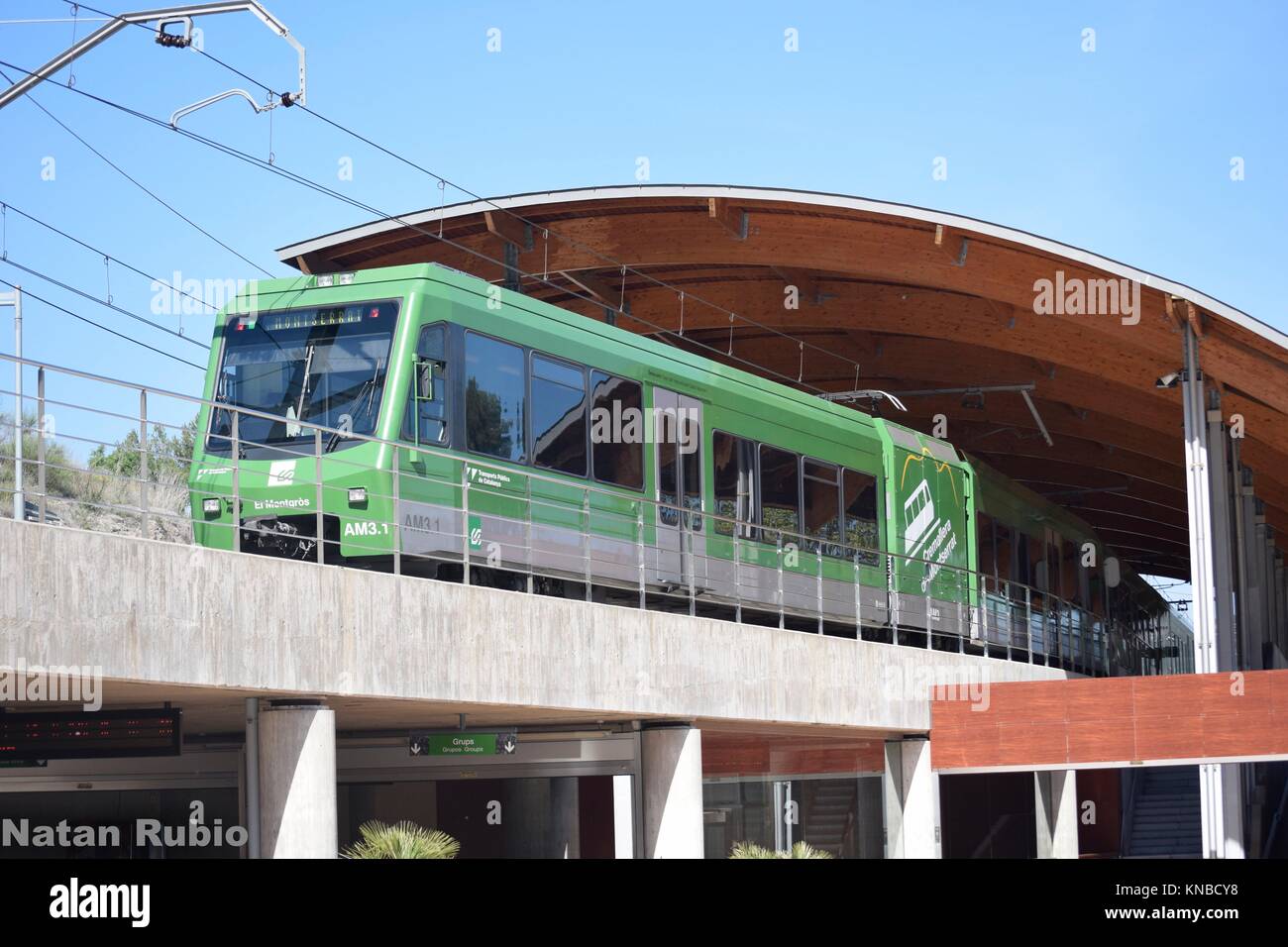 Barcelona to montserrat train hi-res stock photography and images - Alamy