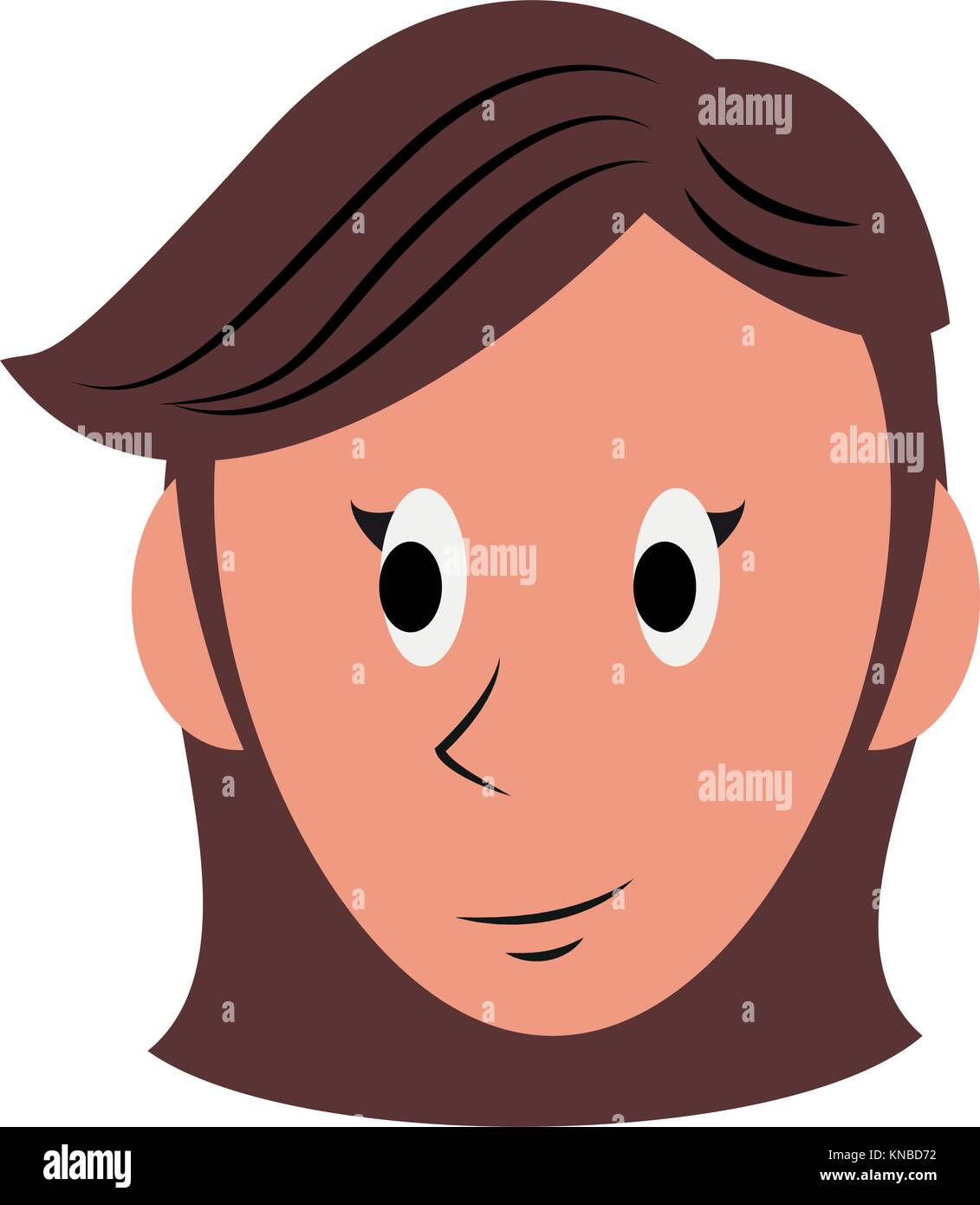 Woman face cartoon Stock Vector Image & Art - Alamy