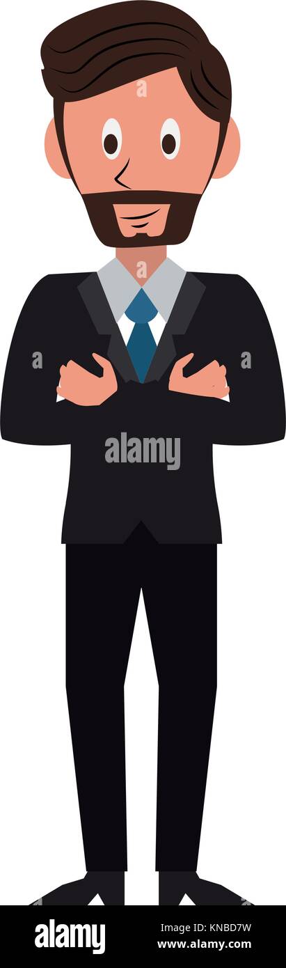 Businessman avatar cartoon Stock Vector Image & Art - Alamy