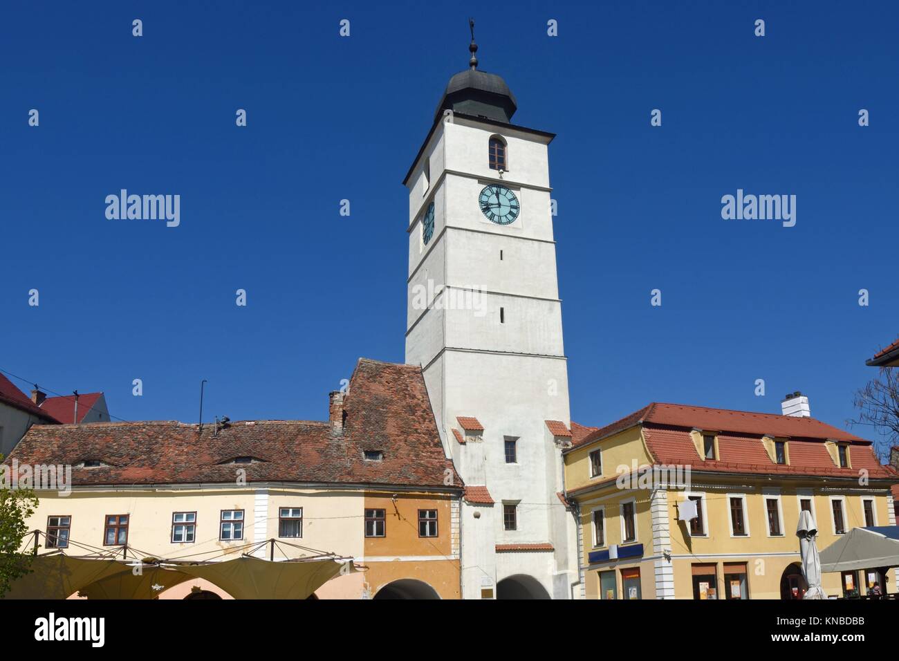 Turnul Sfatului of Sibiu, Transylvania, Romania Stock Photo - Alamy