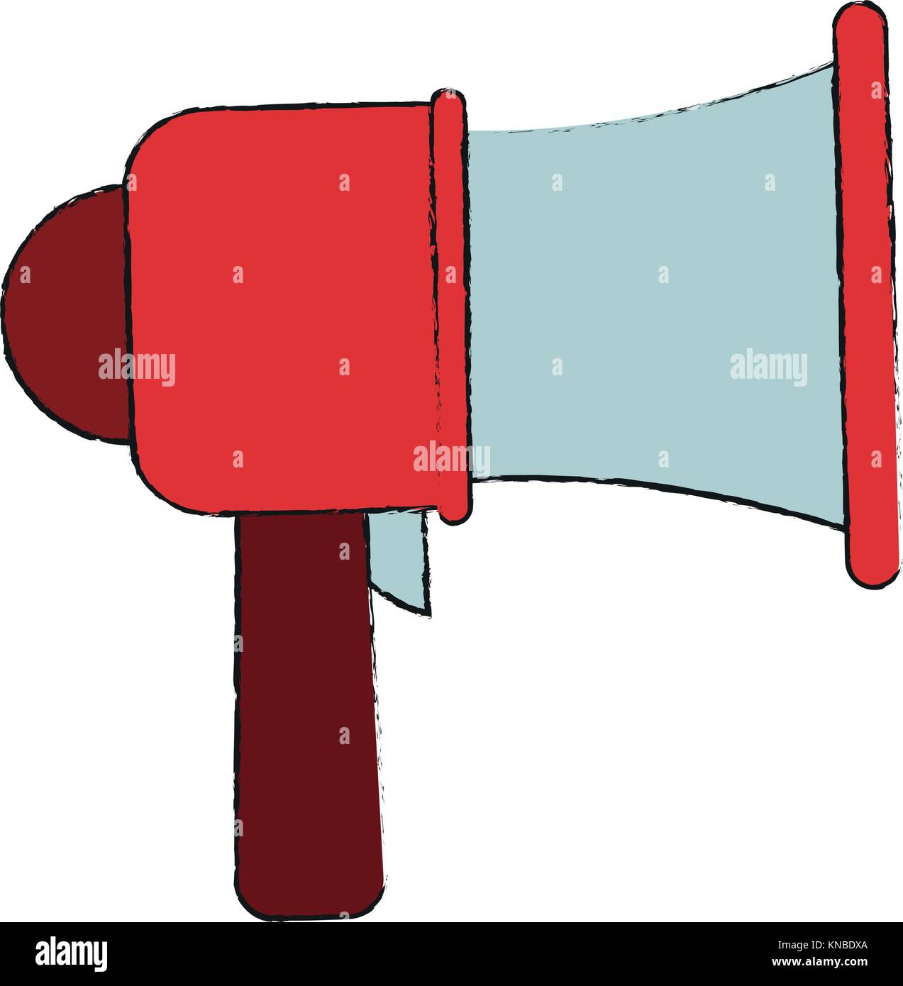 Bullhorn advertising symbol Stock Vector Image & Art - Alamy