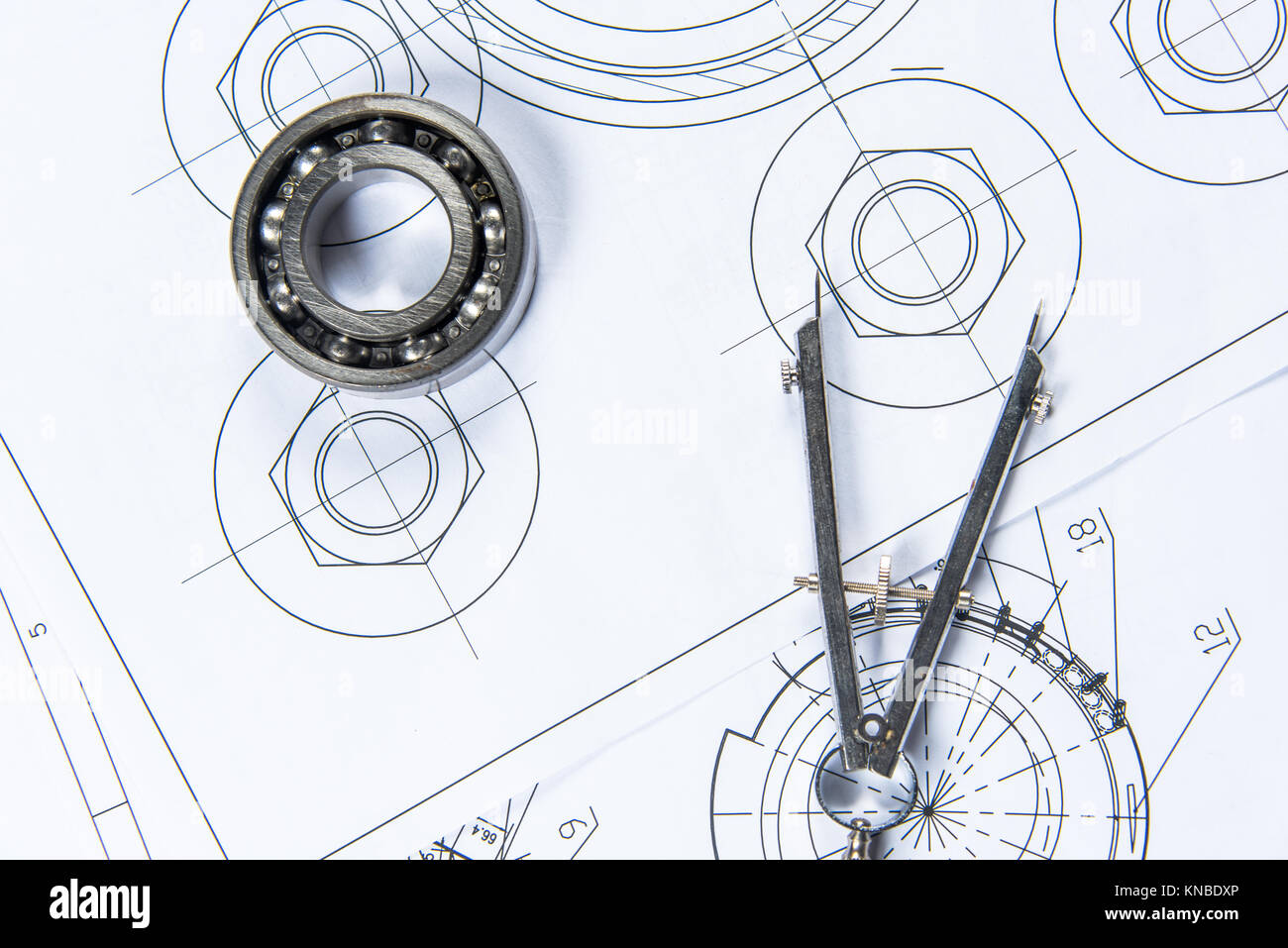 detail shot of Architectural blueprints Stock Photo - Alamy
