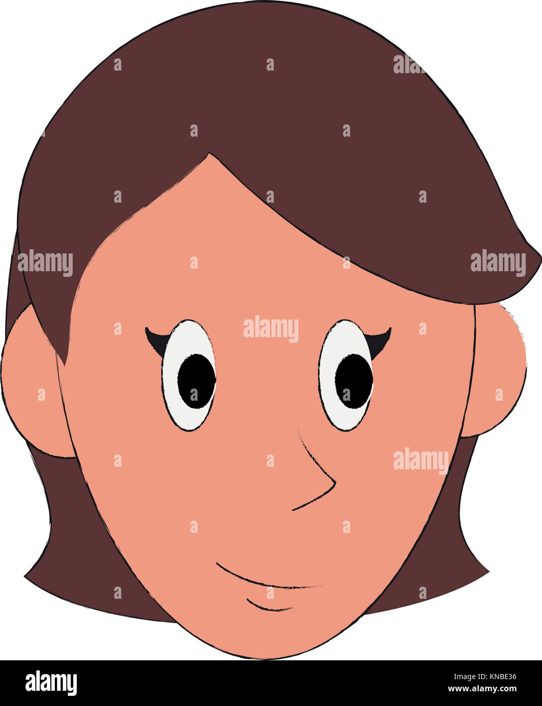 Woman face cartoon Stock Vector Image & Art - Alamy