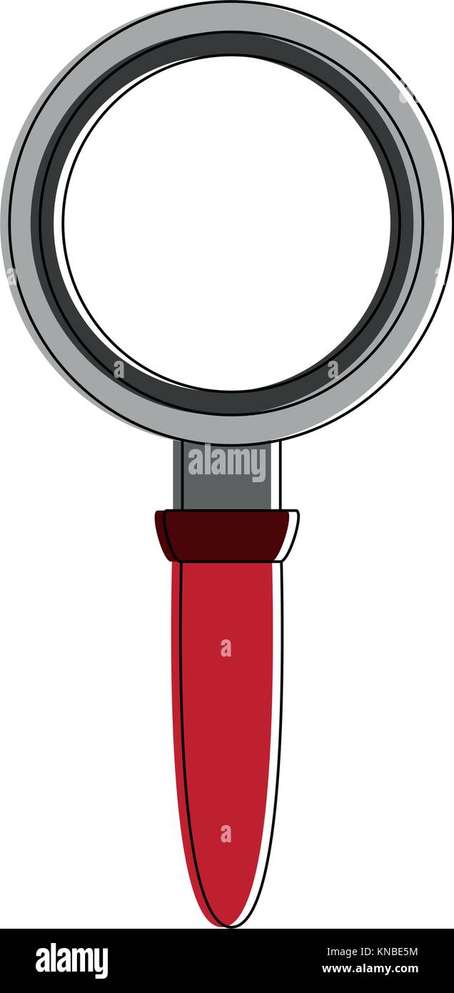 Magnifying glass symbol Stock Vector Image & Art - Alamy