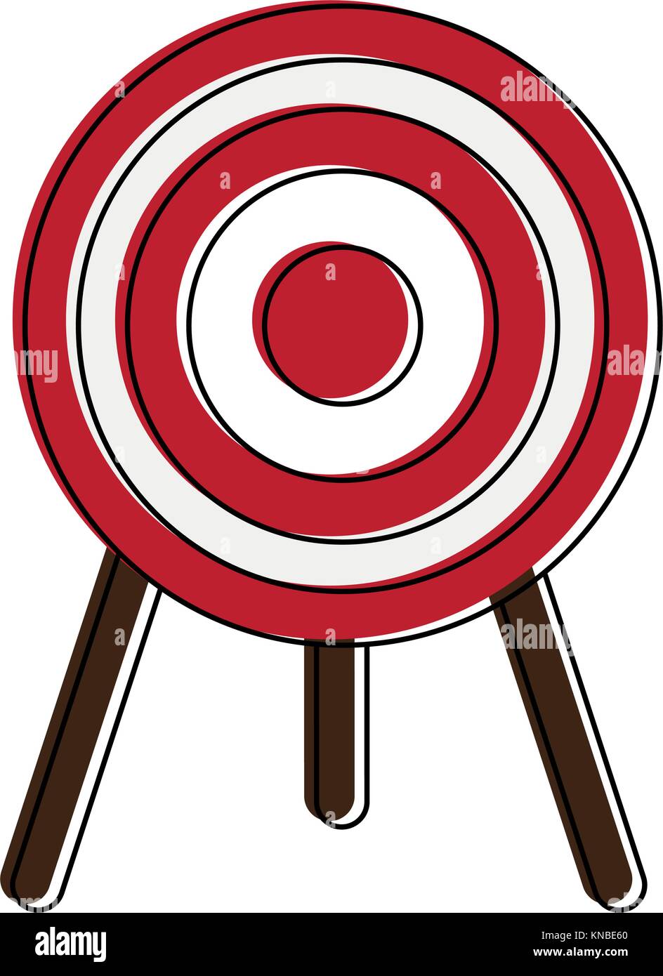 Target dartboard symbol Stock Vector Image & Art - Alamy