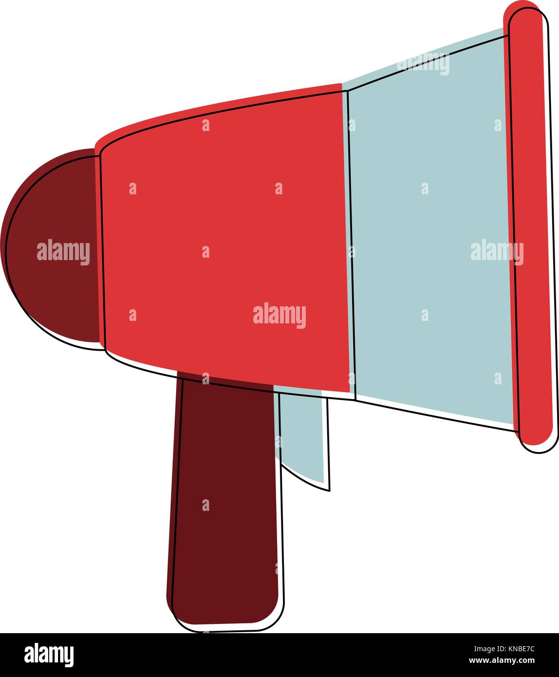 Bullhorn advertising symbol Stock Vector Image & Art - Alamy