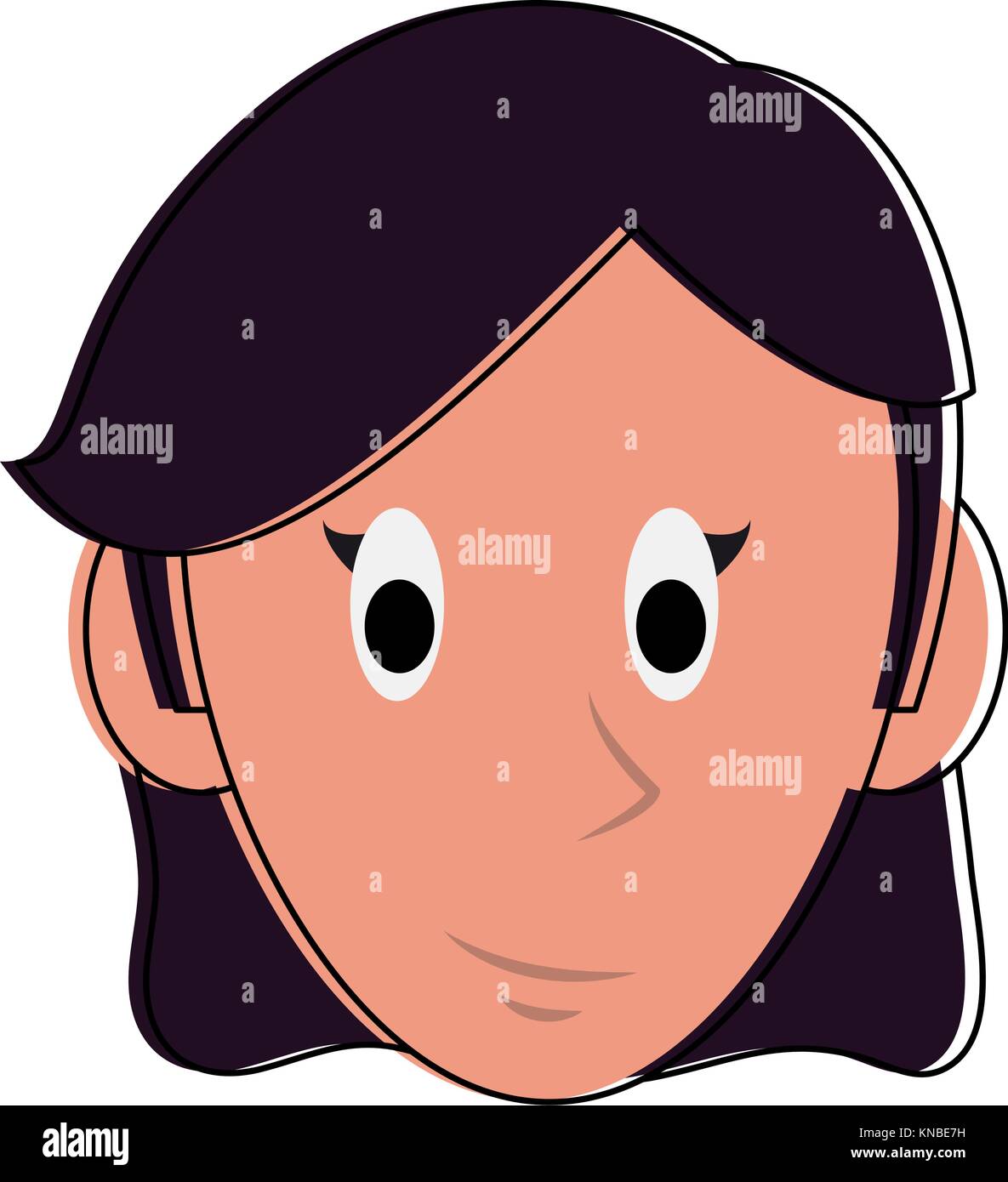 Woman face cartoon Stock Vector Image & Art - Alamy