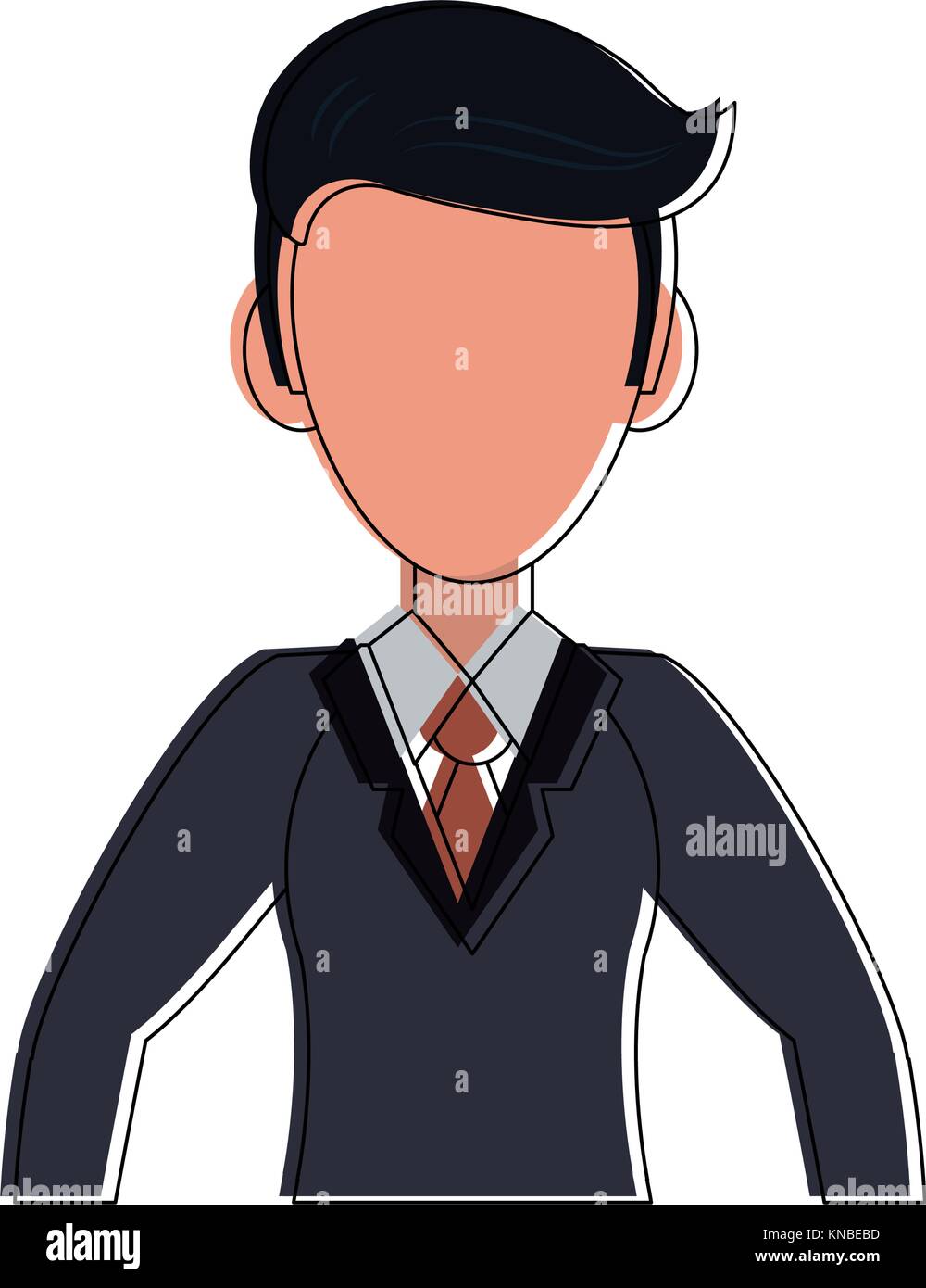 Businessman avatar cartoon Stock Vector Image & Art - Alamy
