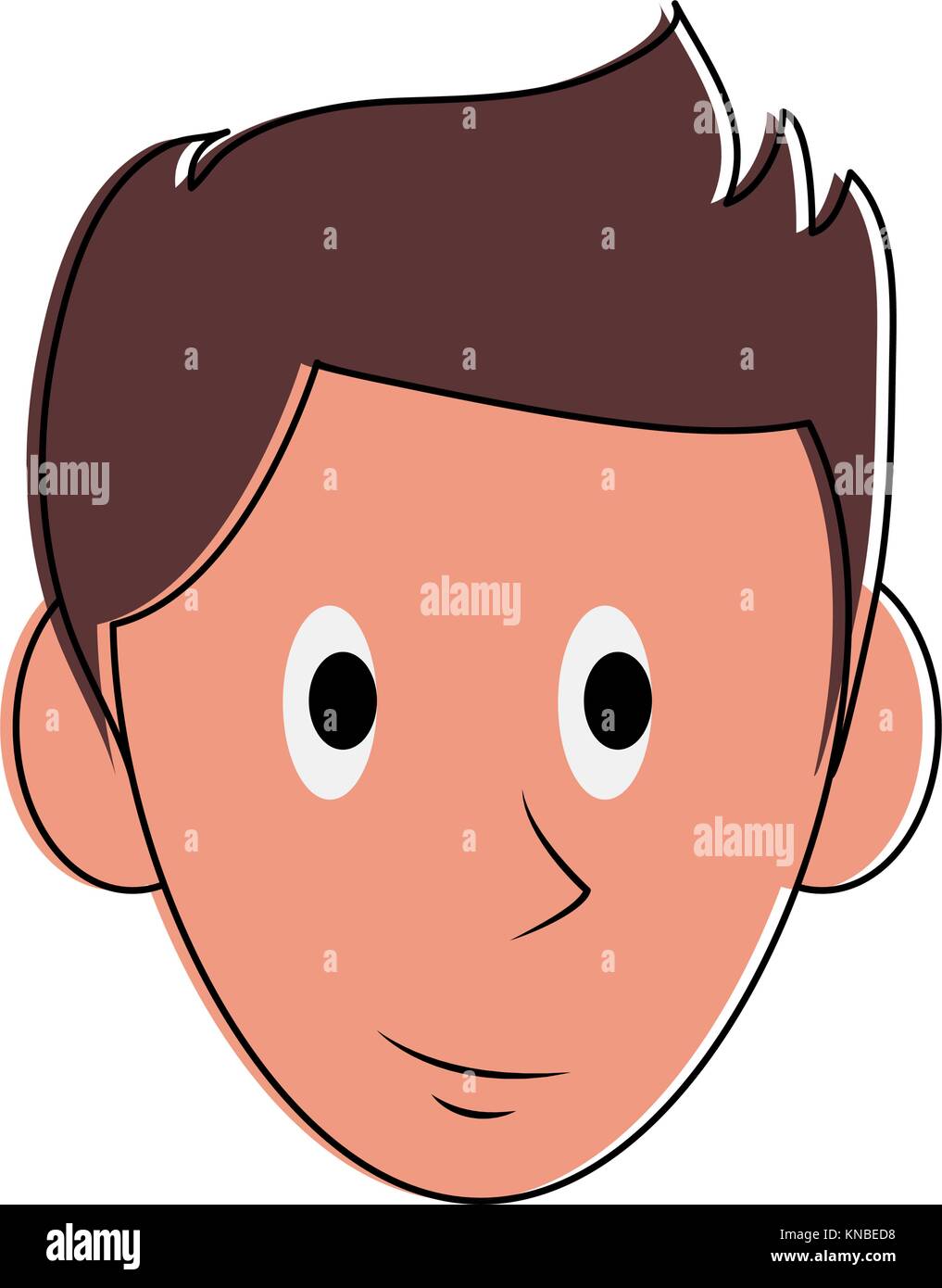 Man face cartoon Stock Vector Image & Art - Alamy