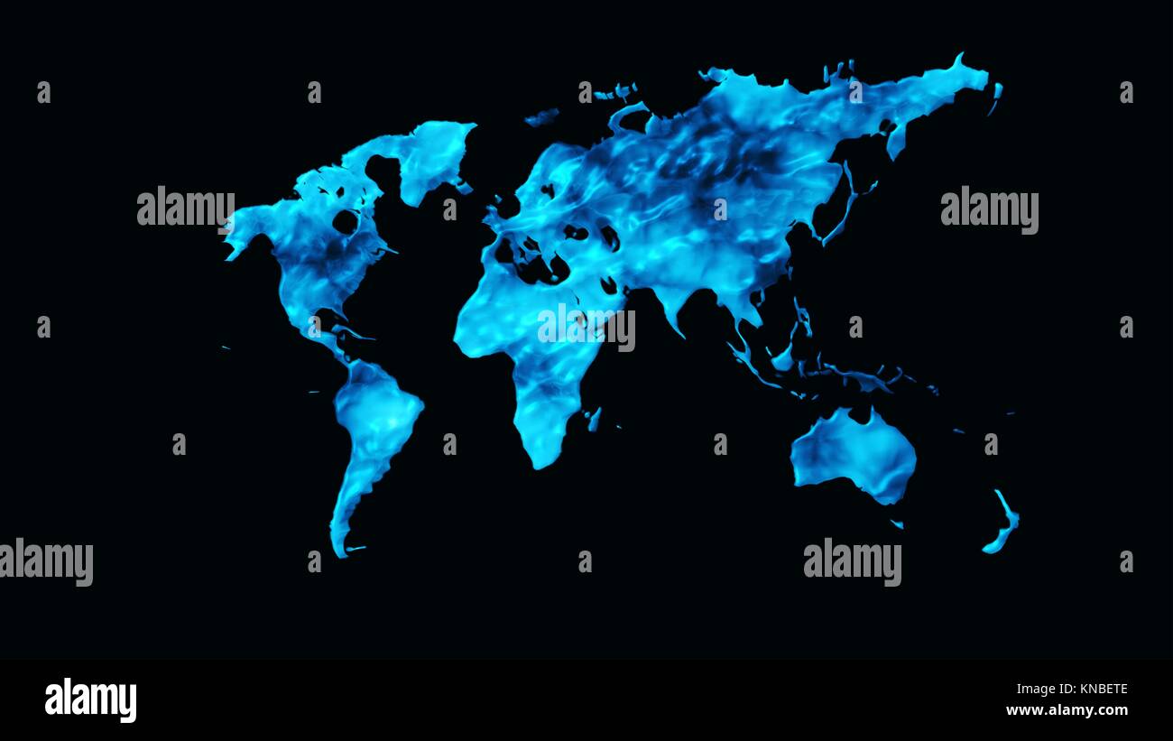 Abstract water map hi-res stock photography and images - Alamy
