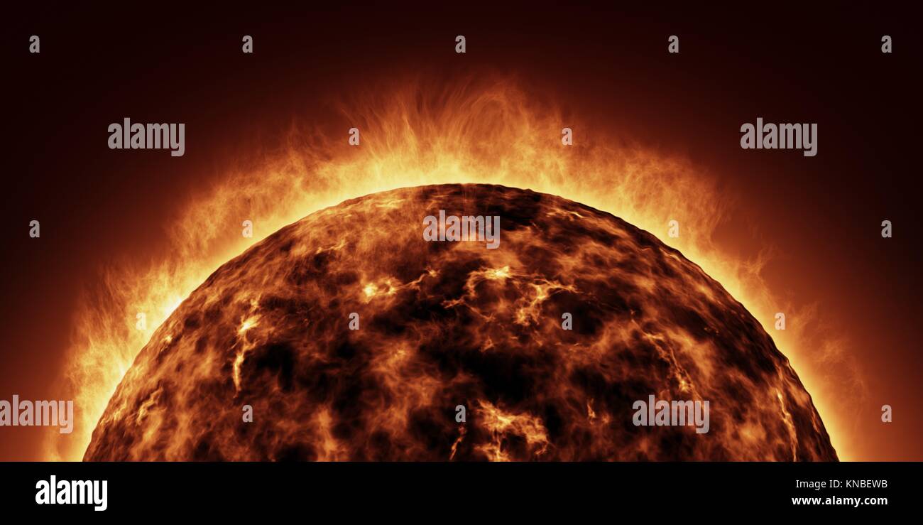 Burning red sun hi-res stock photography and images - Alamy