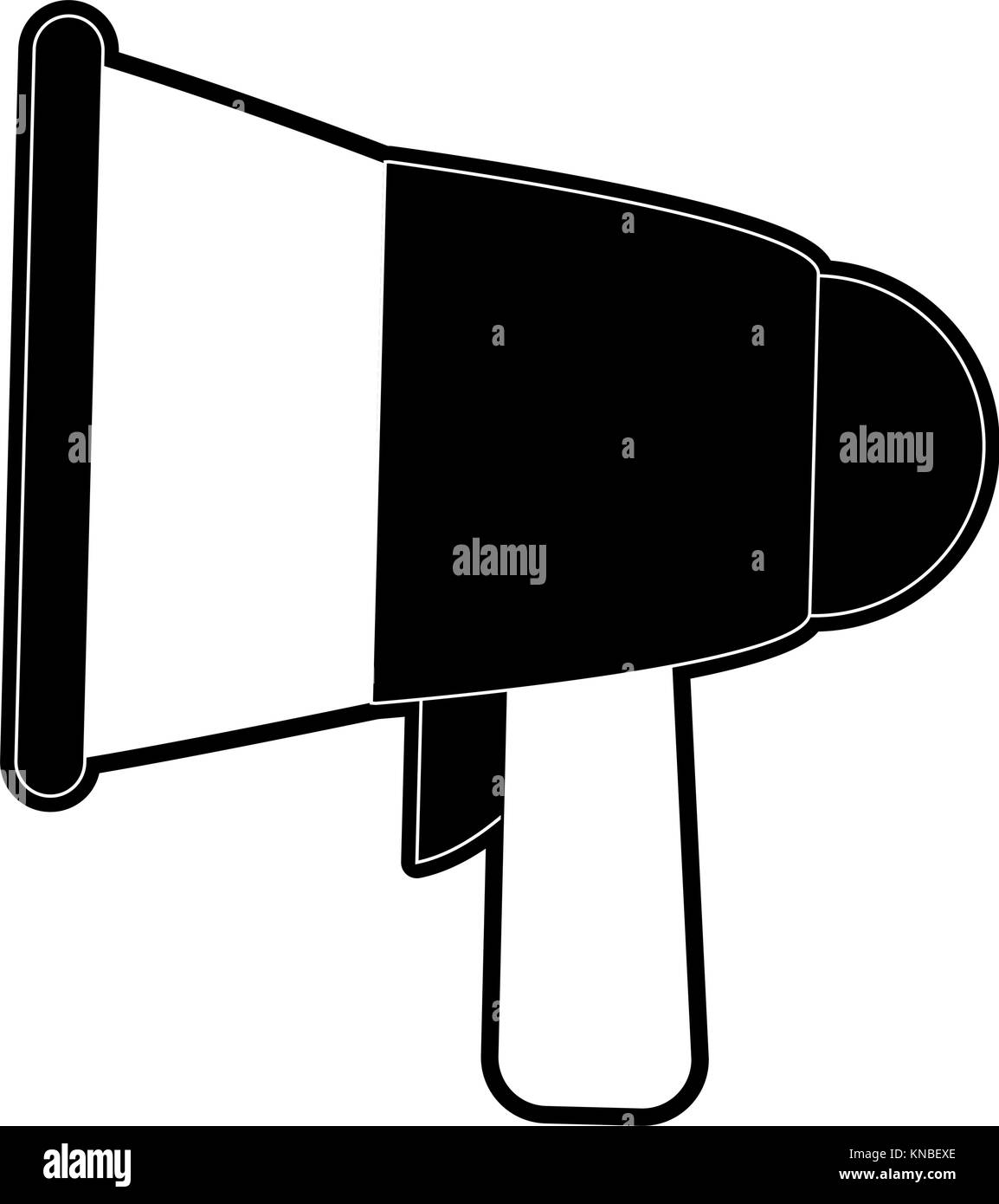 Bullhorn advertising symbol Stock Vector Image & Art - Alamy