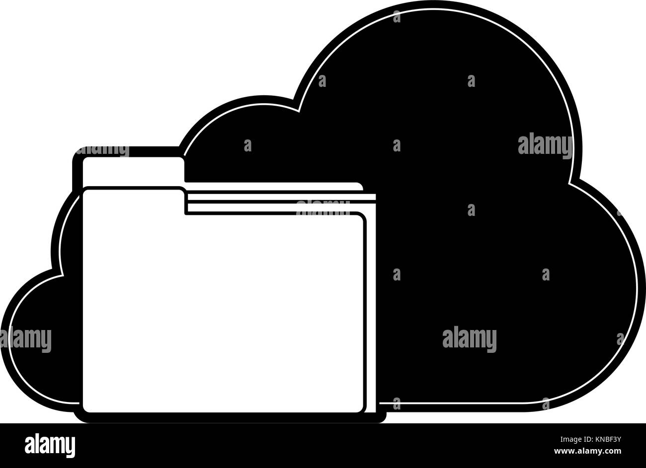 Cloud computing symbol Stock Vector Image & Art - Alamy