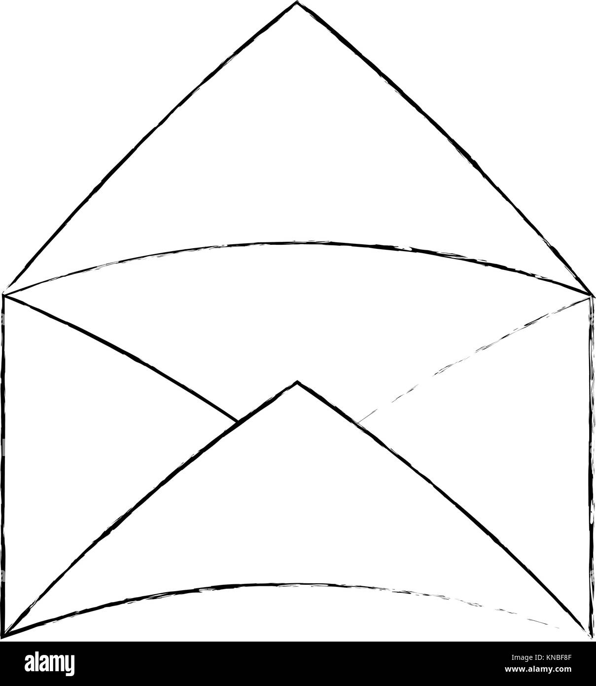 Empty envelope open Stock Vector Image & Art - Alamy